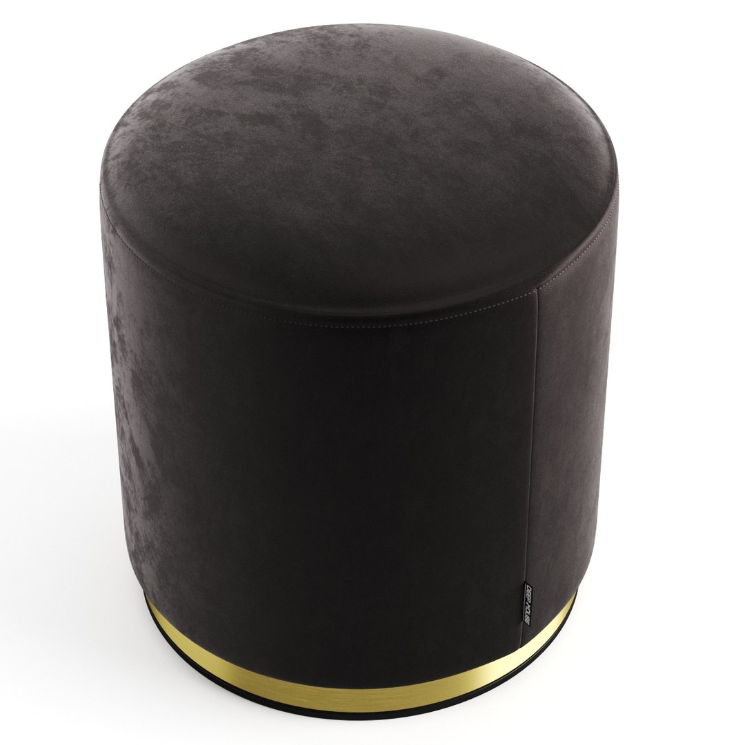 Furniture Pouf Chair 3D Model - TurboSquid 1542686