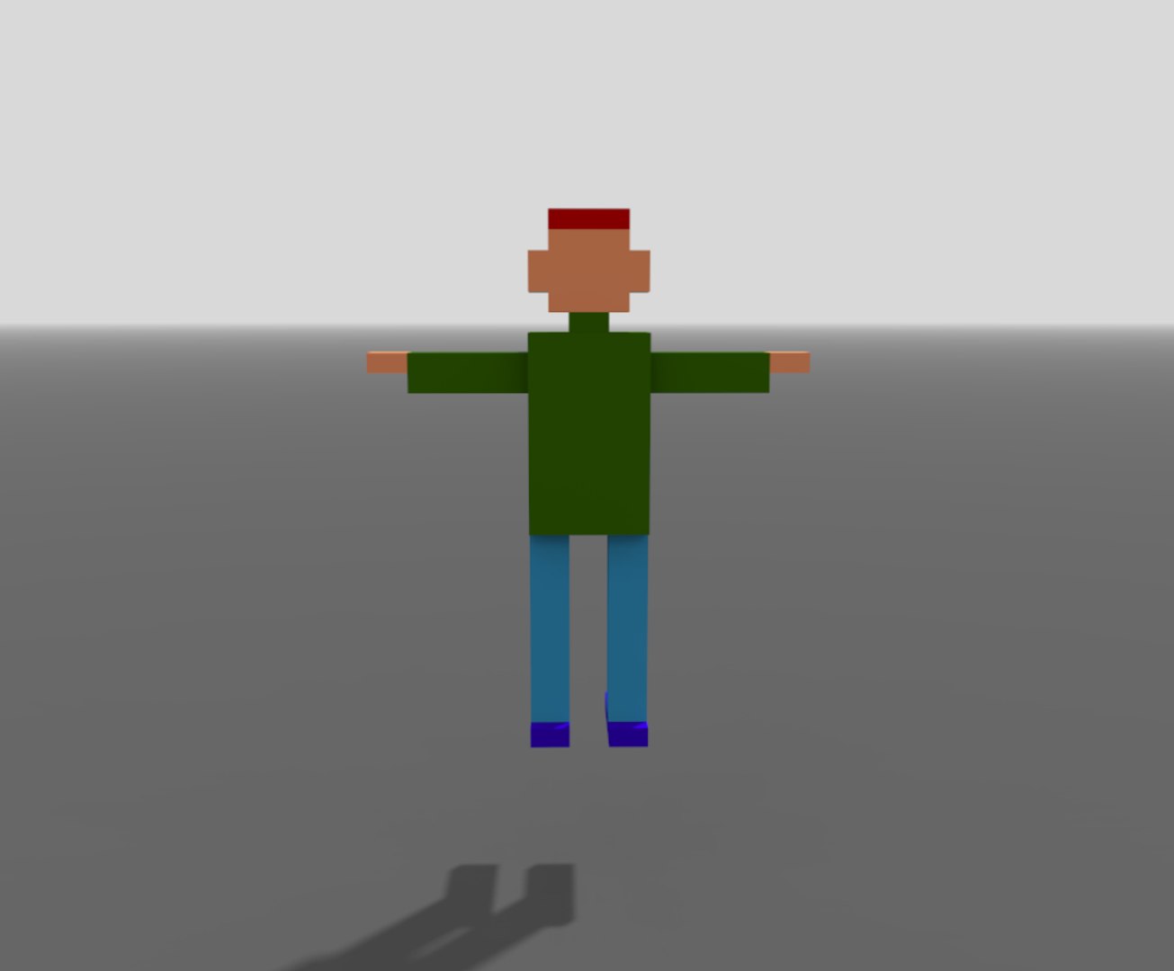 Man Gary Red Cap 3D - TurboSquid 1227681