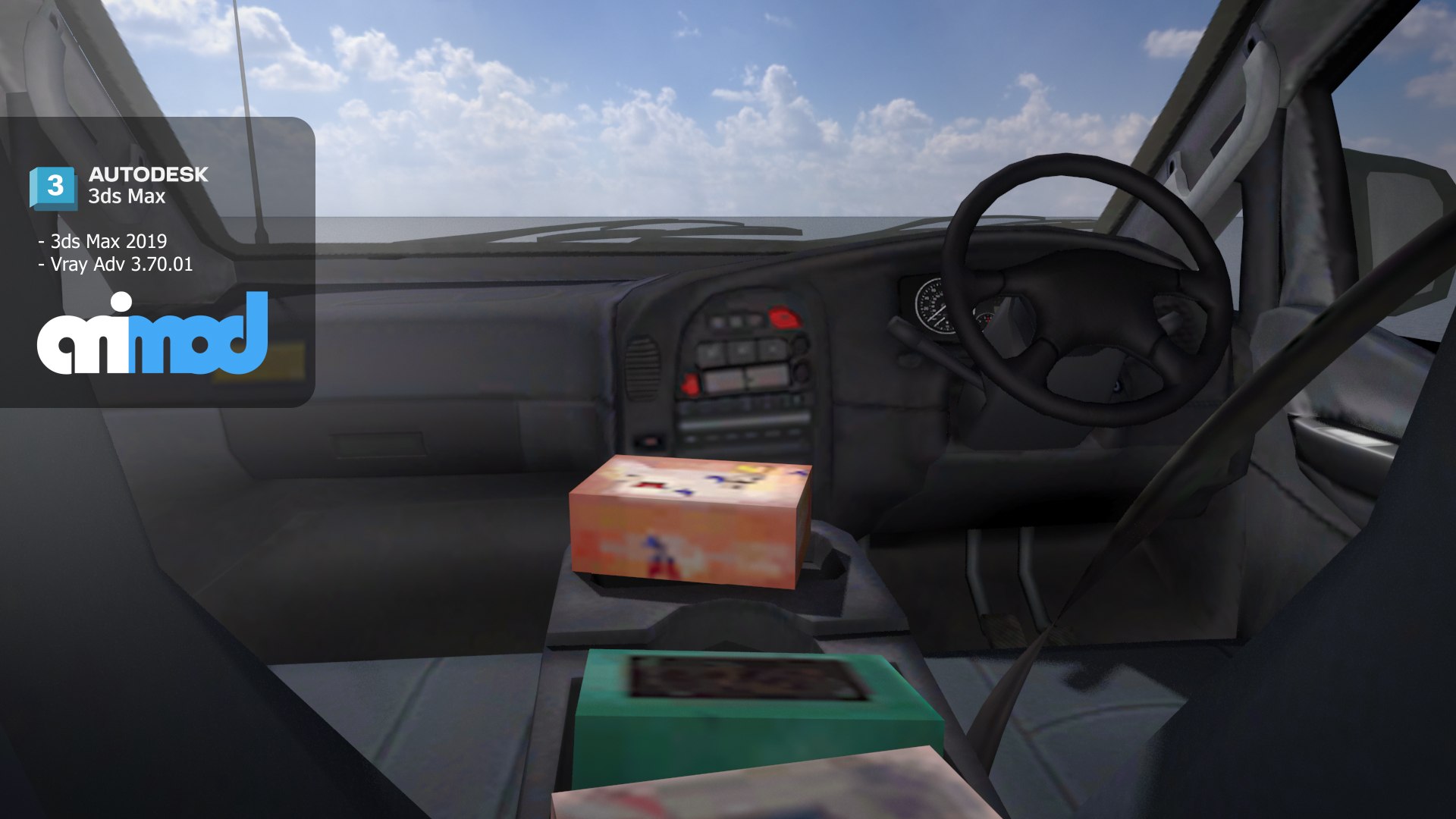 3D HK Van 001 - TurboSquid 2283363