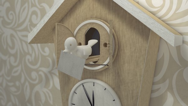 3D Cuckoo-Clock Models | TurboSquid