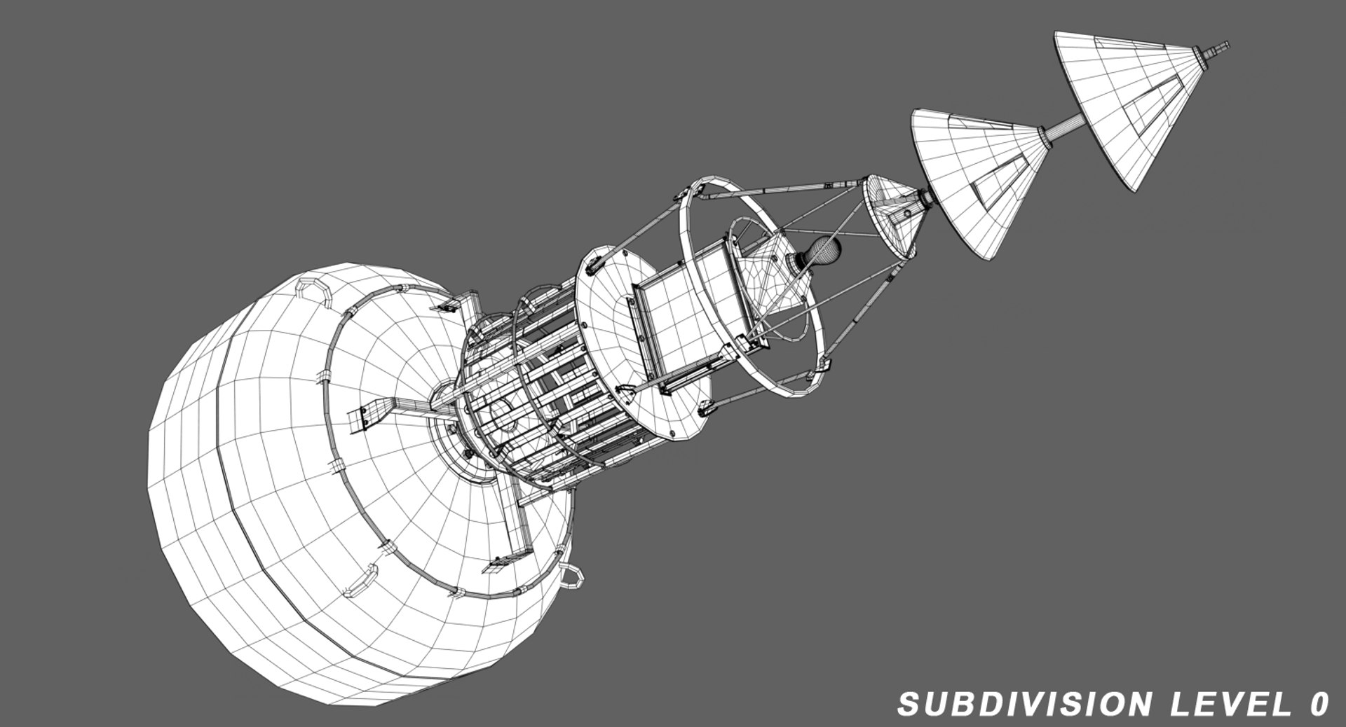 3D Lightwave Cardinal Markers Model - TurboSquid 1310467
