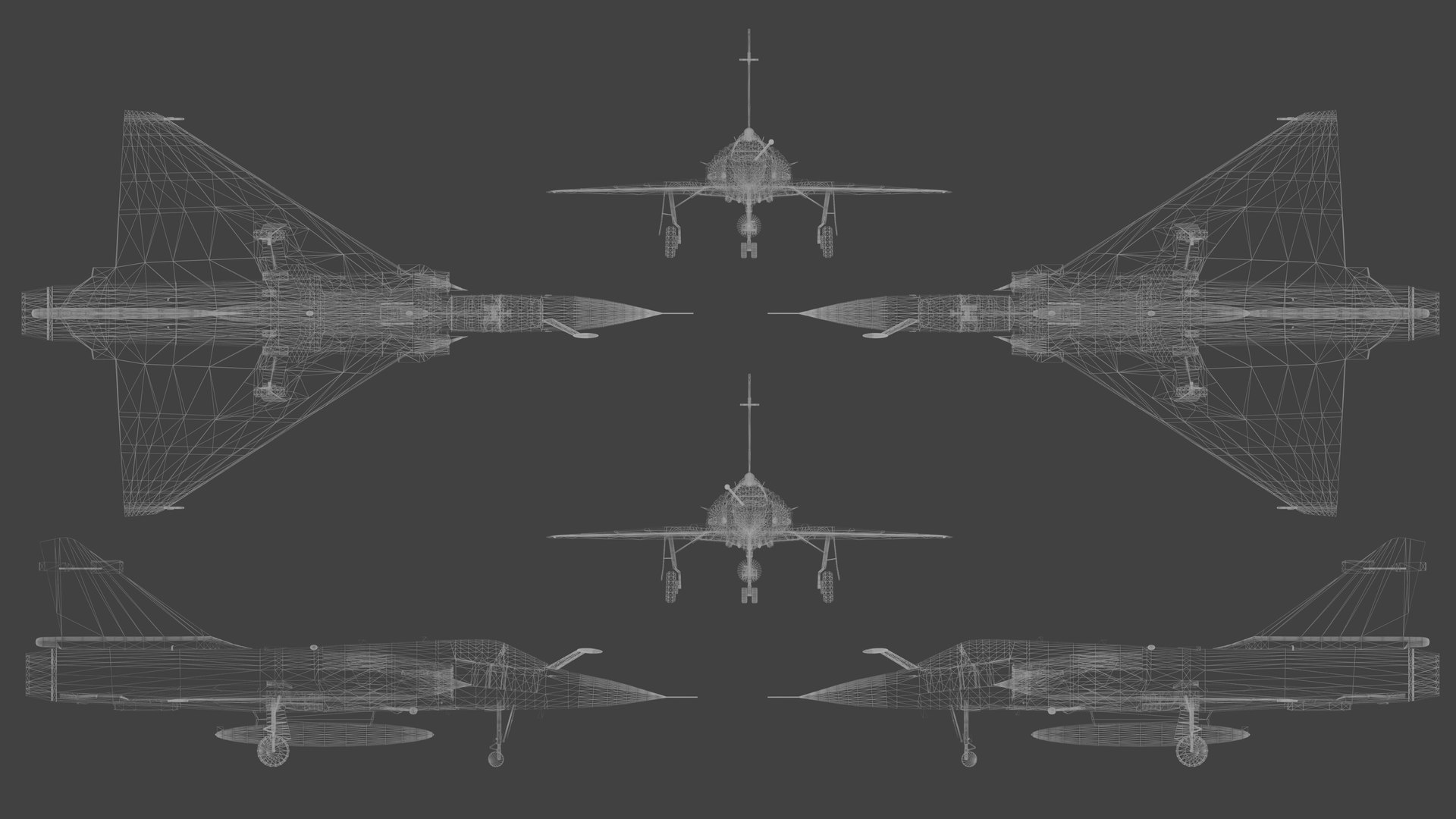 Dassault Mirage 2000-c Tribute 3D - TurboSquid 1453379