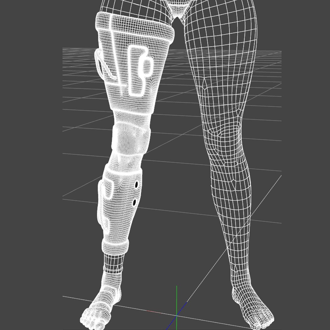 FUTURISTIC ROBOT WOMAN RIG 3D Model - TurboSquid 2102072