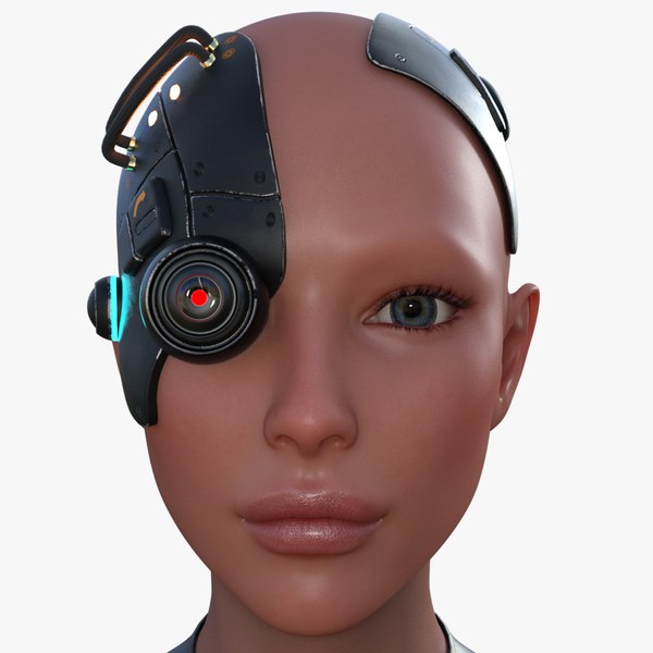 modelo 3d FUTURISTIC ROBOT WOMAN RIG - TurboSquid 2102072