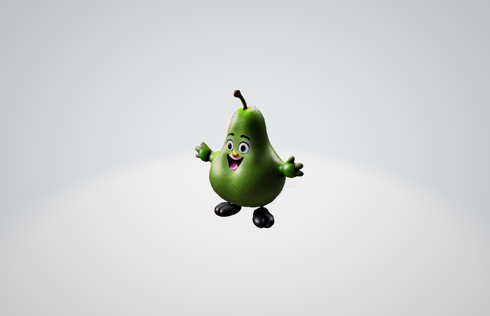Happy Pear 3D Model - TurboSquid 2156473