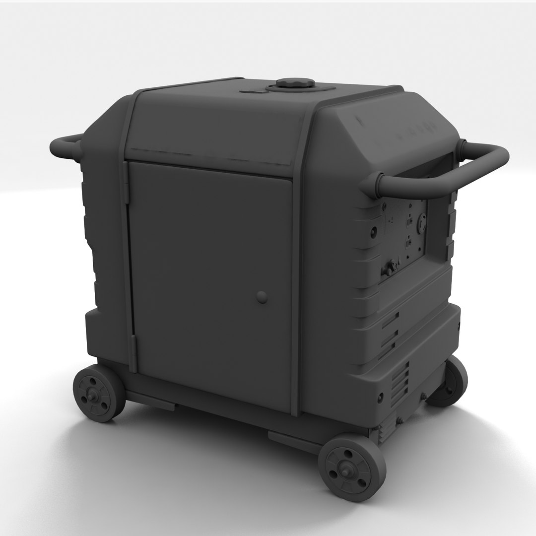 3d Honda Portable Generator Model