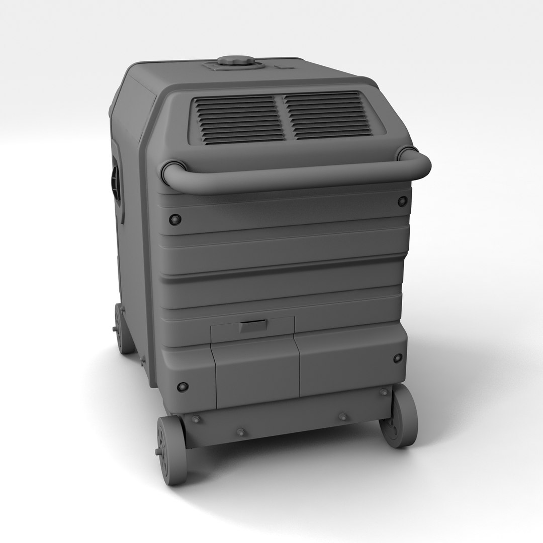 3d Honda Portable Generator Model