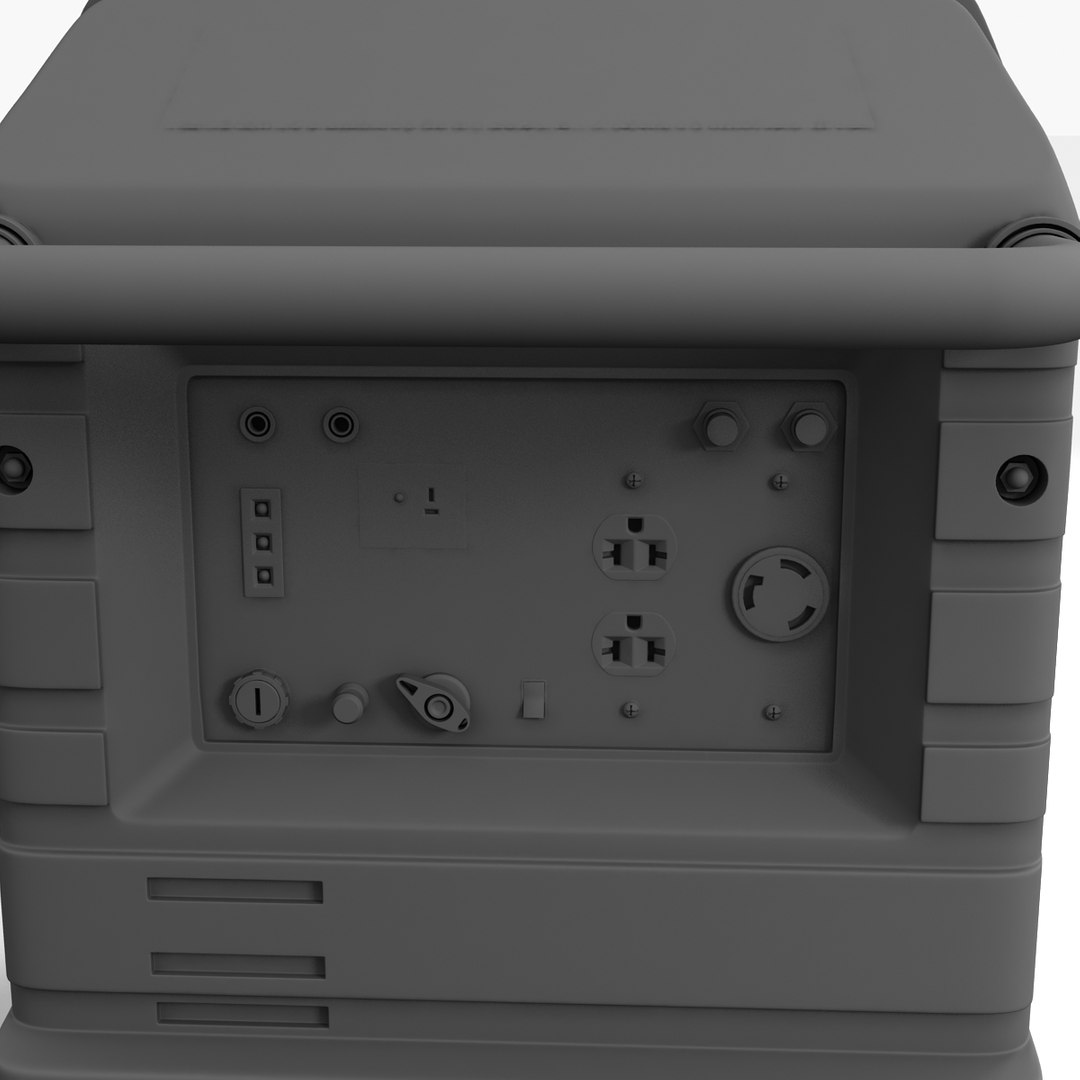 3d Honda Portable Generator Model