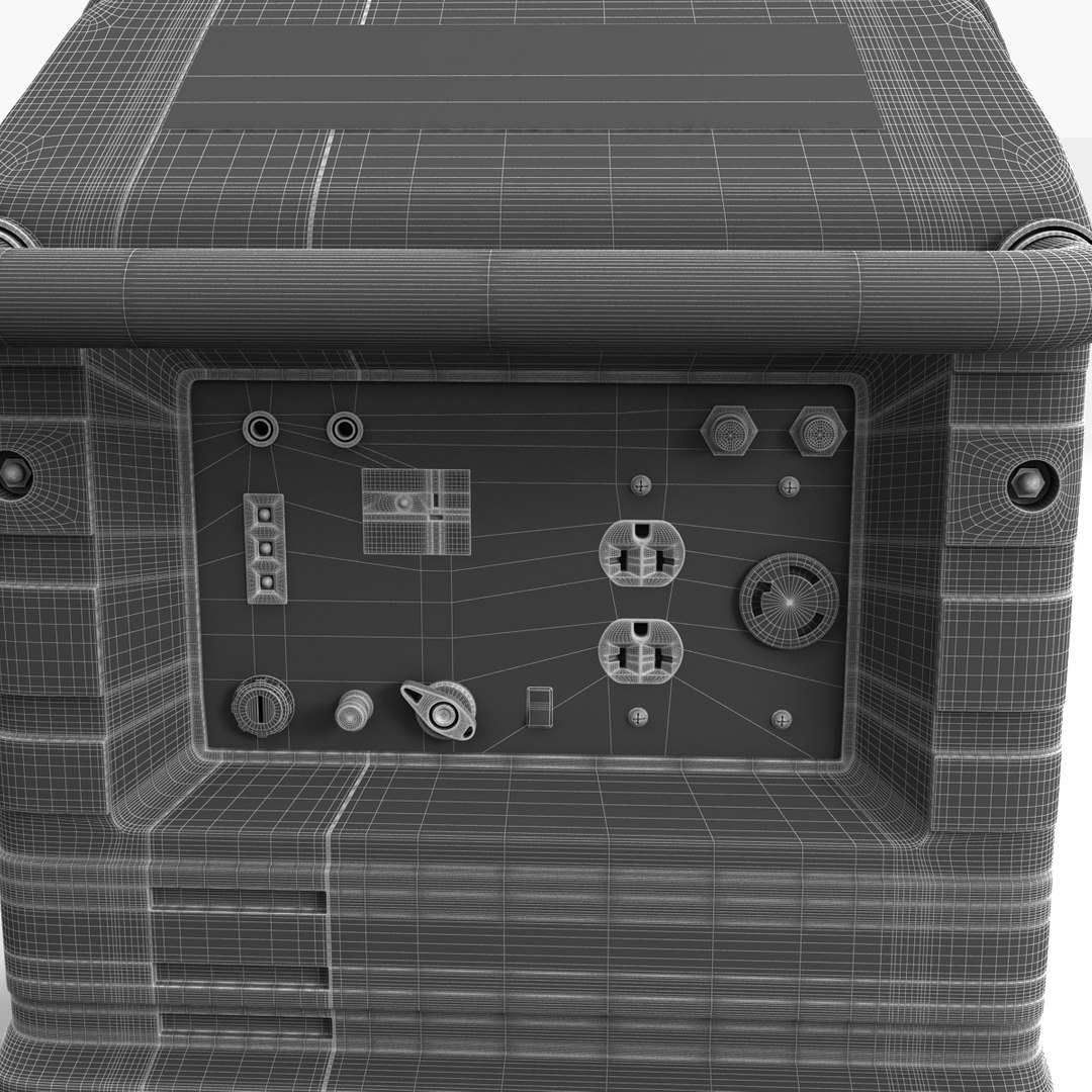 3d Honda Portable Generator Model