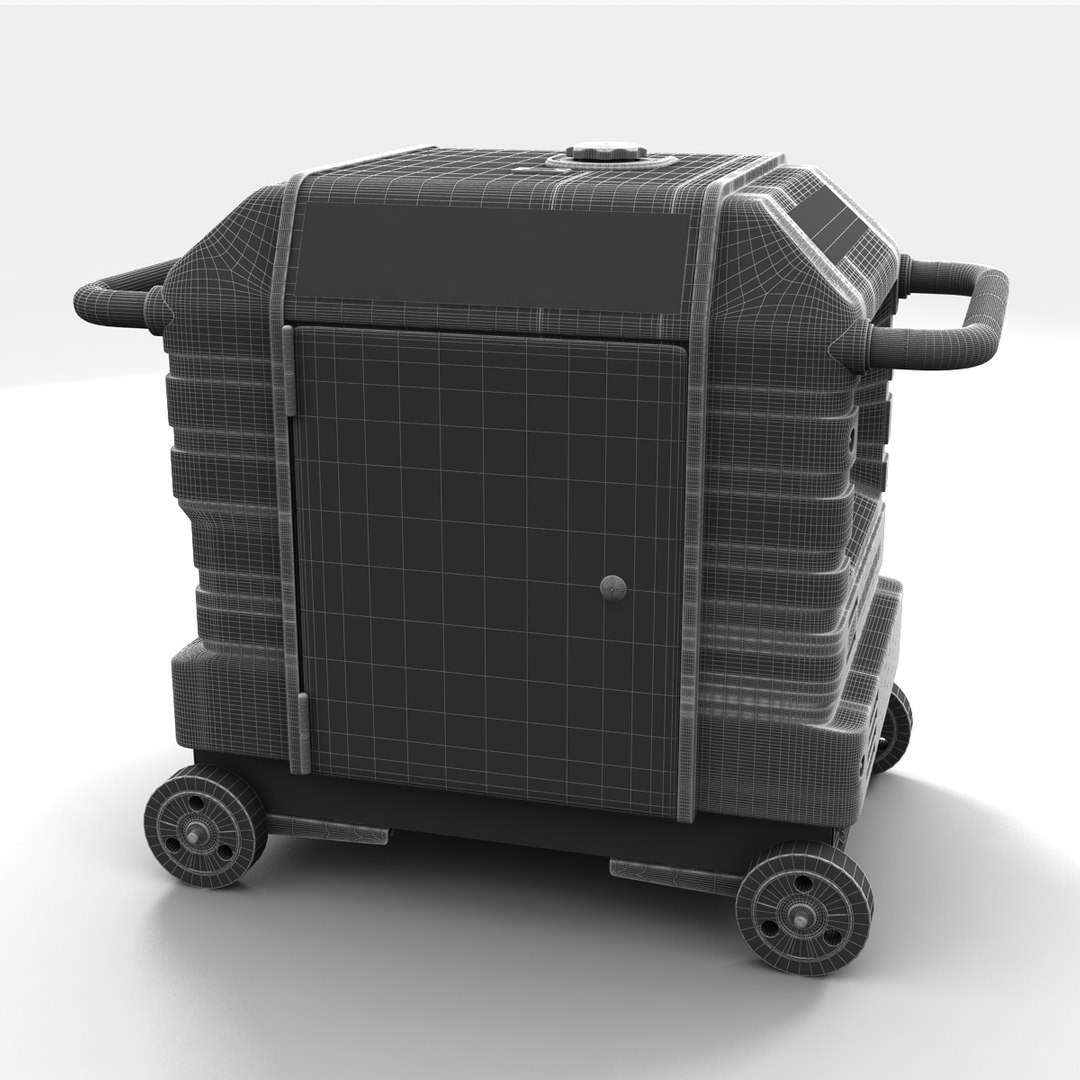 3d Honda Portable Generator Model