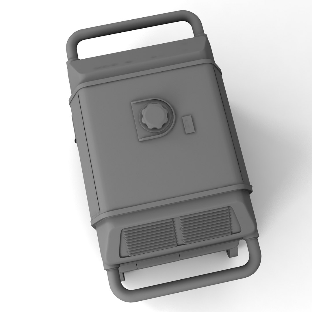 3d Honda Portable Generator Model