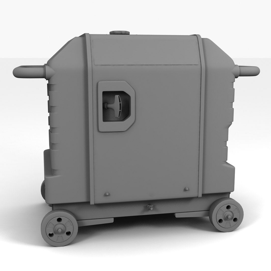 3d Honda Portable Generator Model