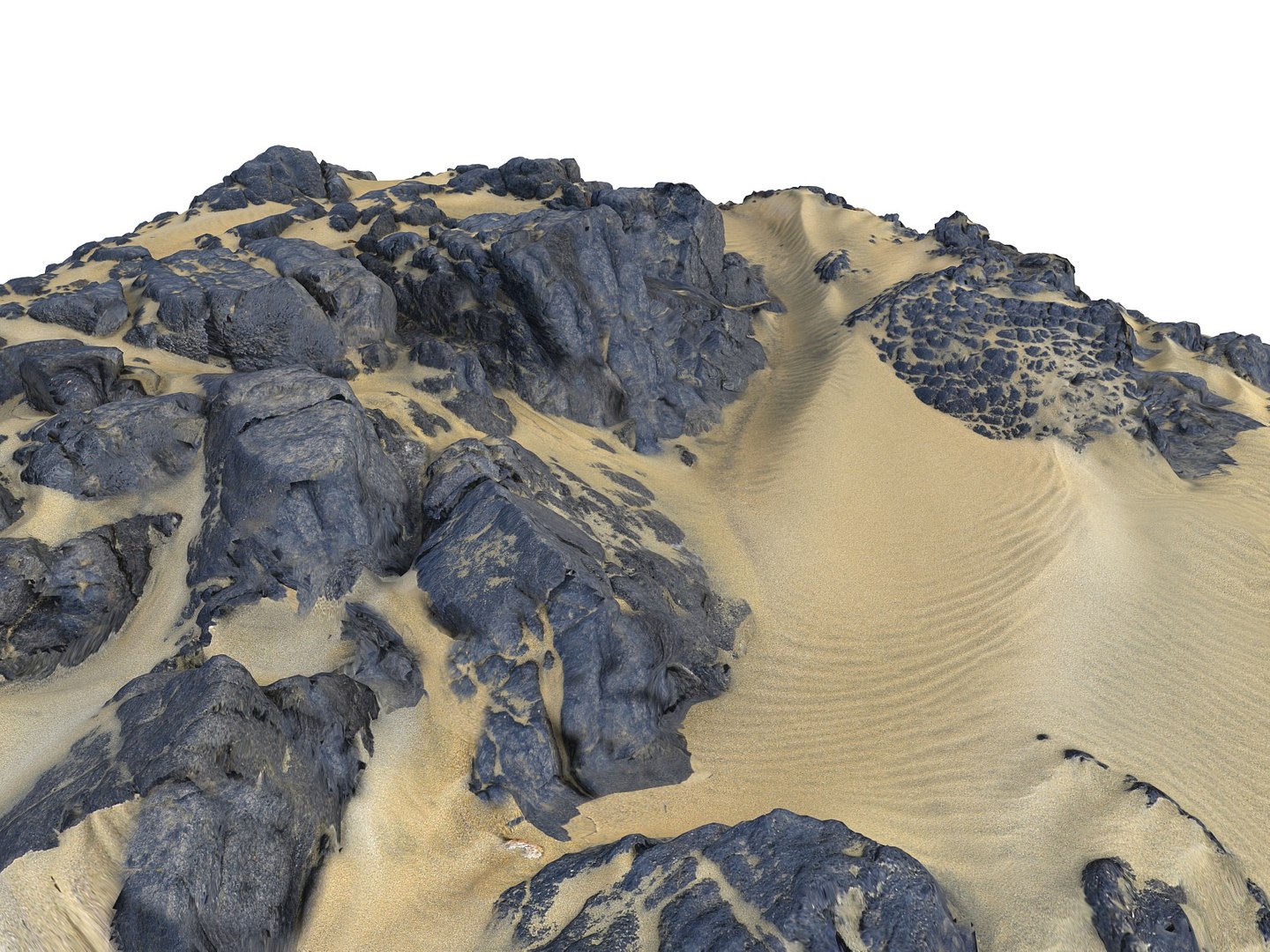 3D Dark Dunes 16k - TurboSquid 1232770