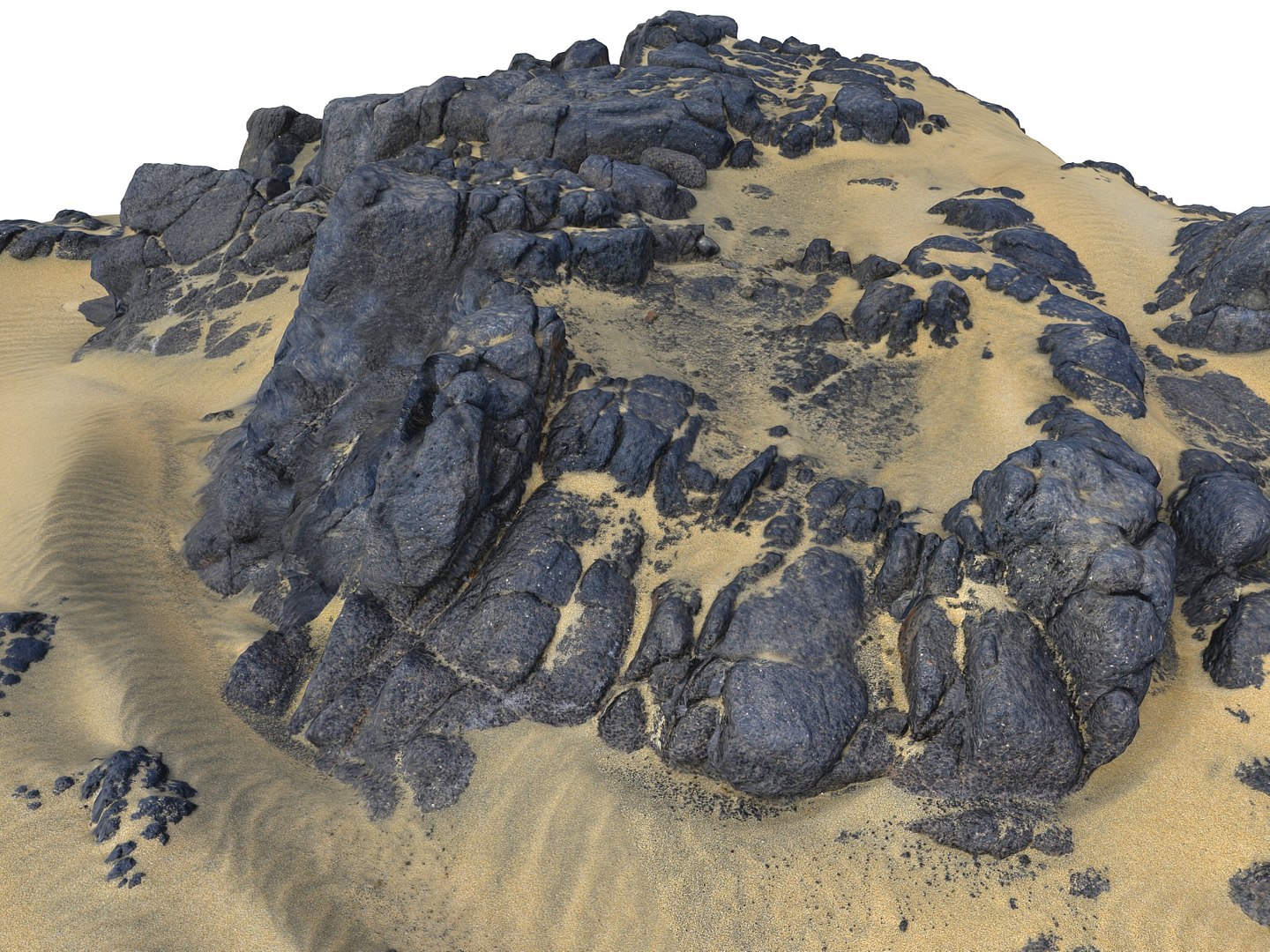 3D Dark Dunes 16k - TurboSquid 1232770