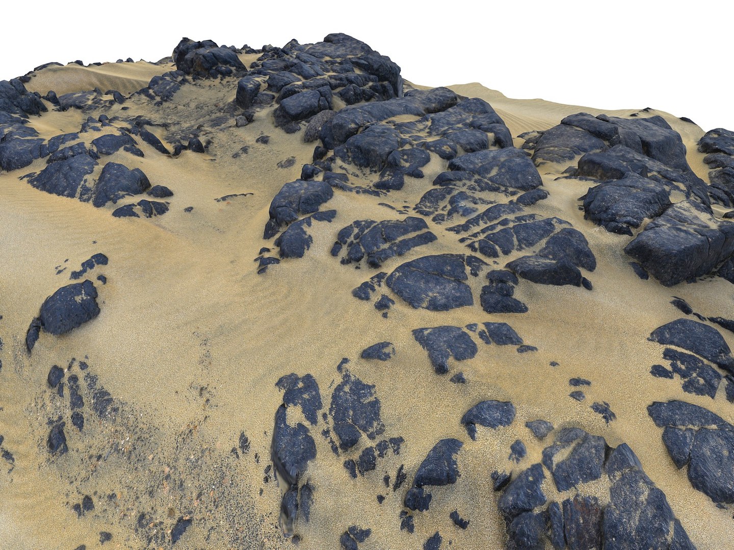 3D Dark Dunes 16k - TurboSquid 1232770