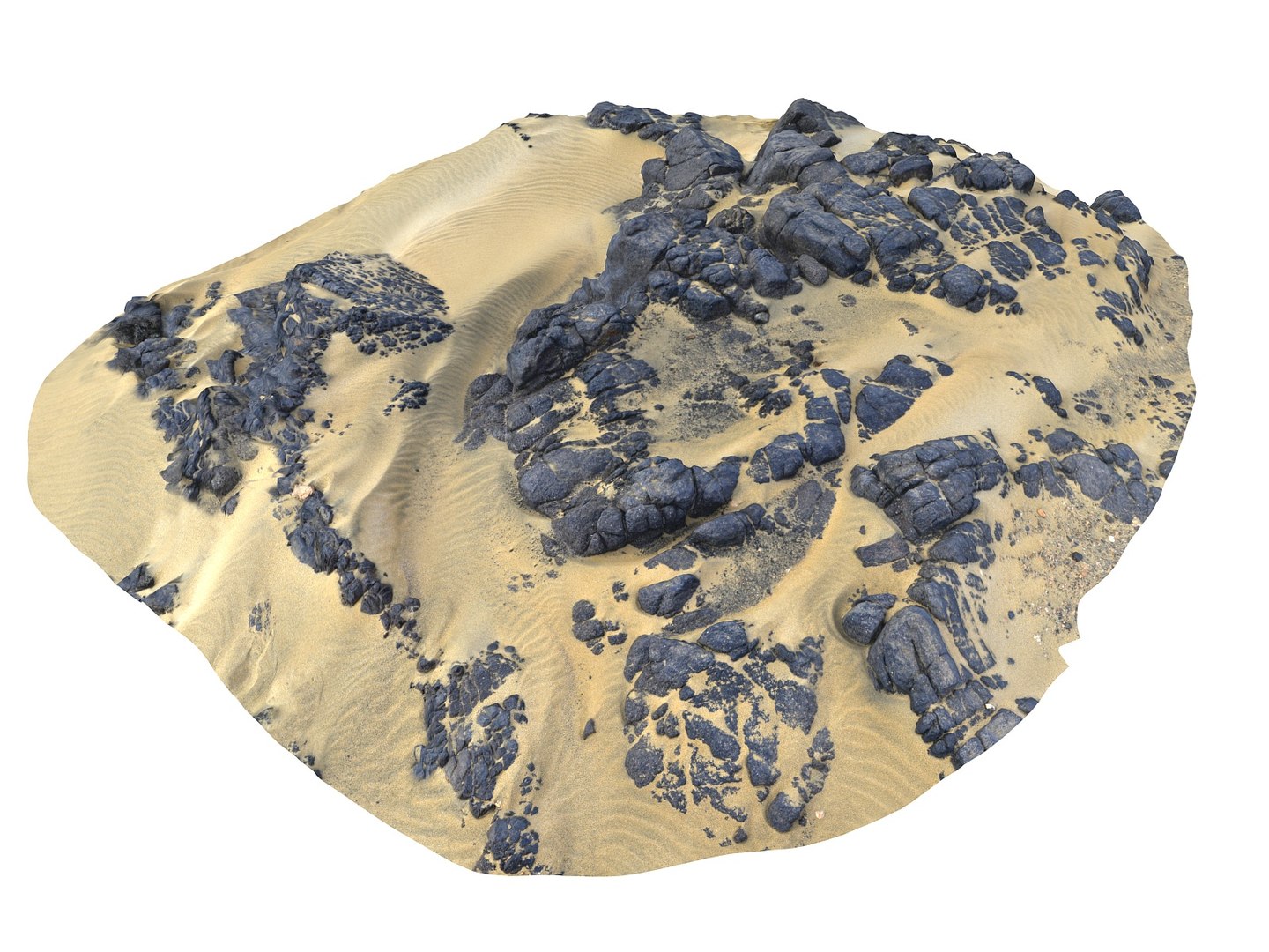 3D Dark Dunes 16k - TurboSquid 1232770