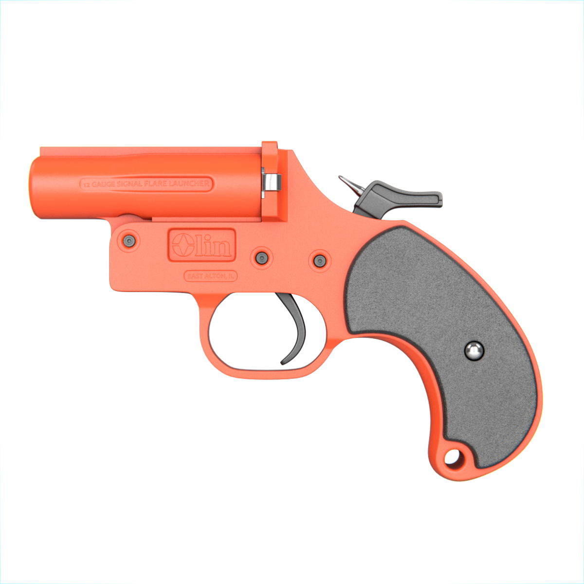 3d model flare gun