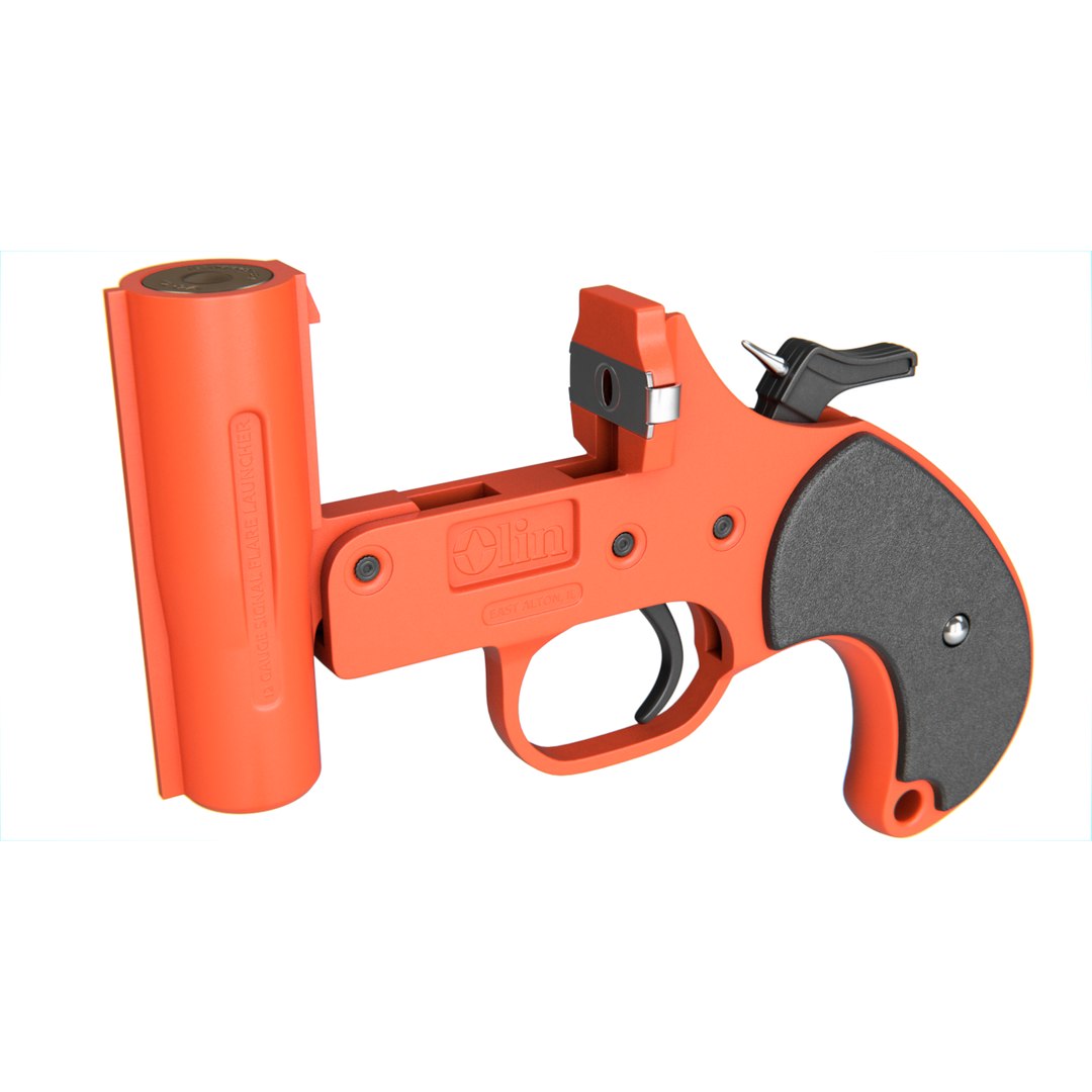 3d Model Flare Gun