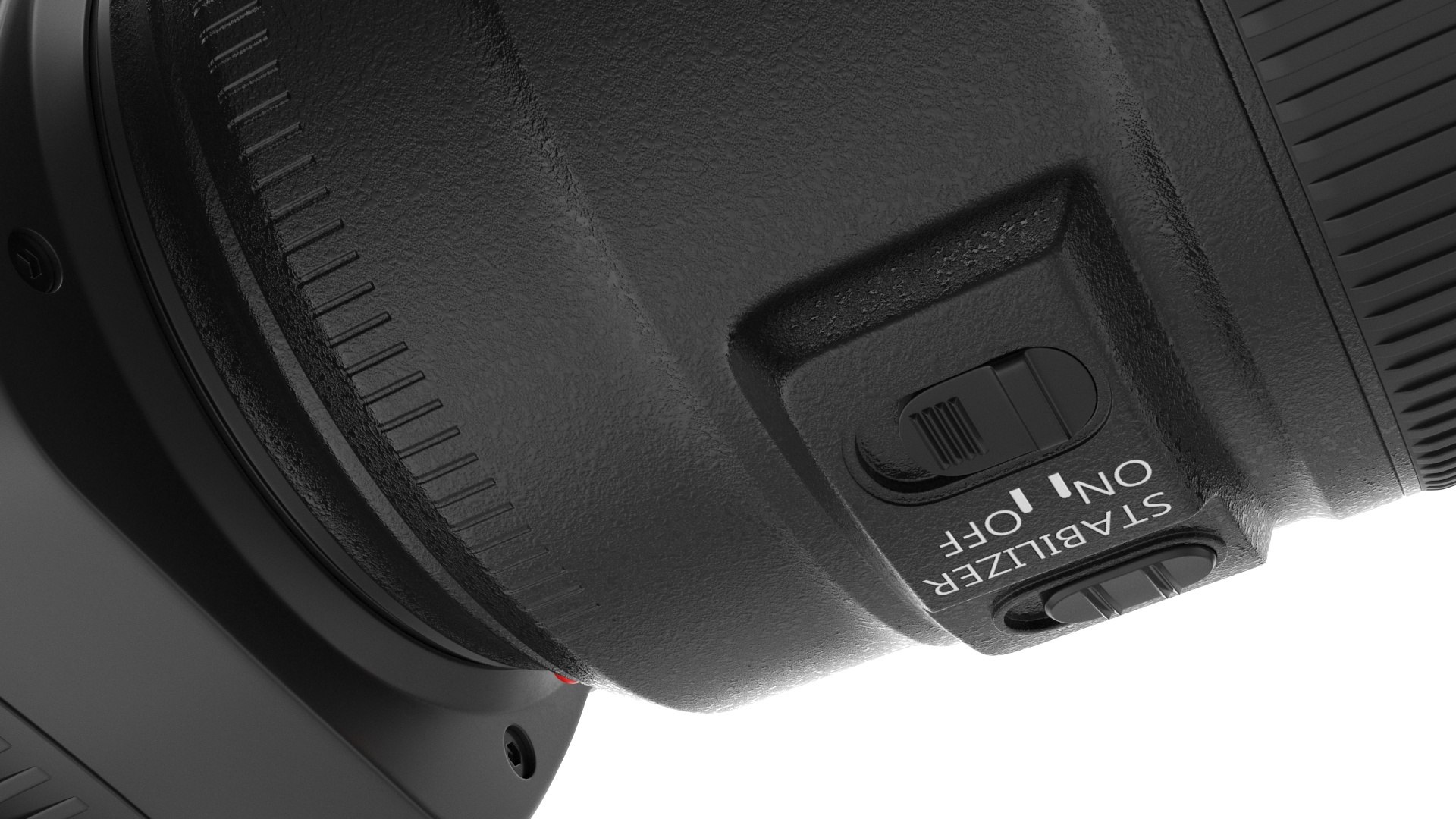 Modern Professional Camera Light On With Lens Model - TurboSquid 2276462