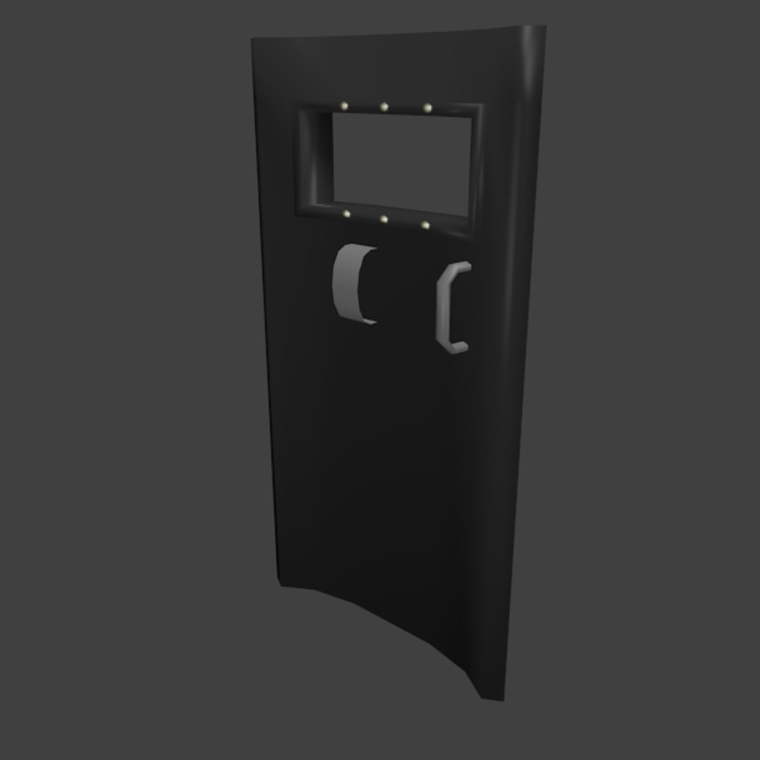 3d Ballistic Shield