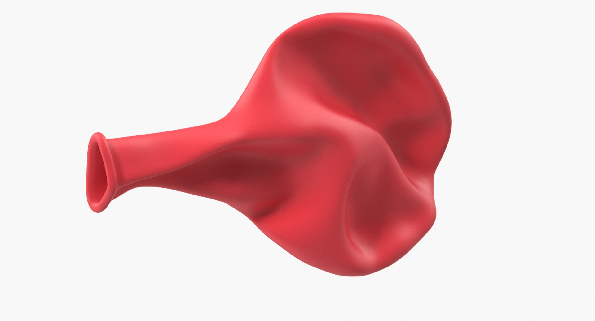Flat Balloon 3D Model - TurboSquid 1329110