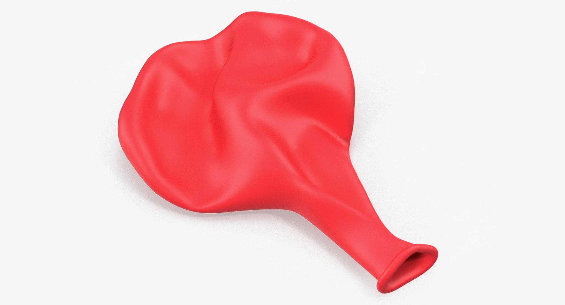 Flat Balloon 3D Model - TurboSquid 1329110