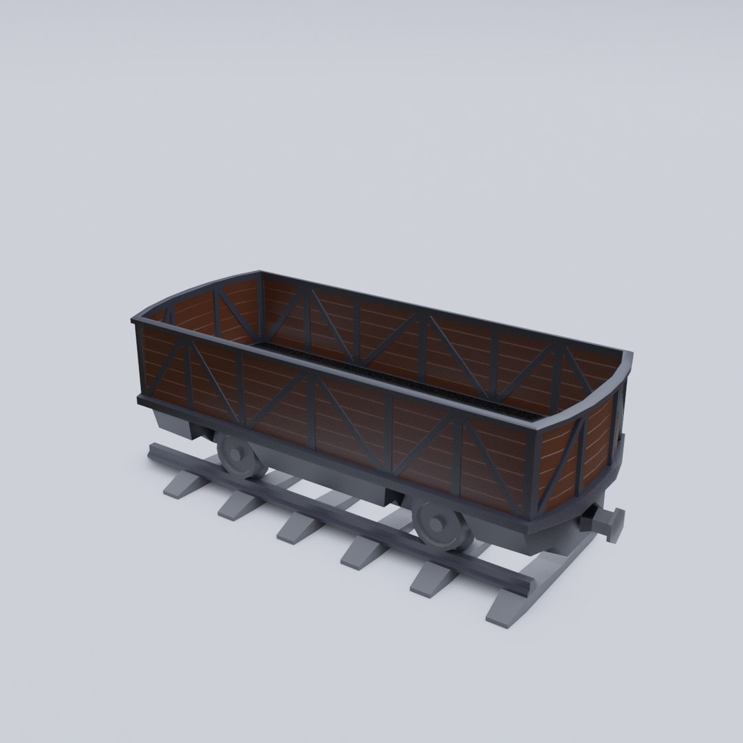 3D Freight Wagon Model - TurboSquid 1543812