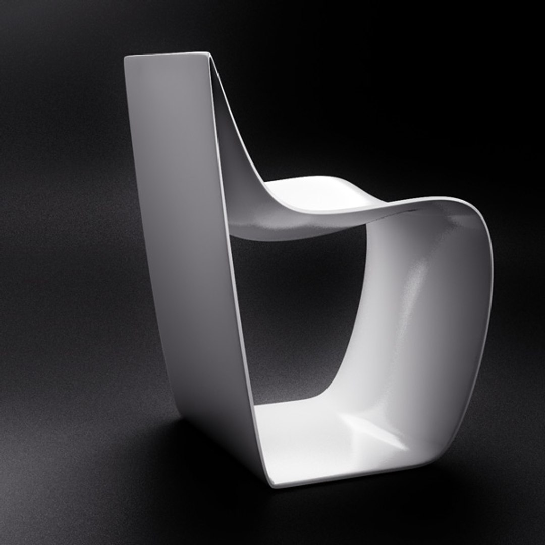 Mdf Italia Sign Chair 3d Model