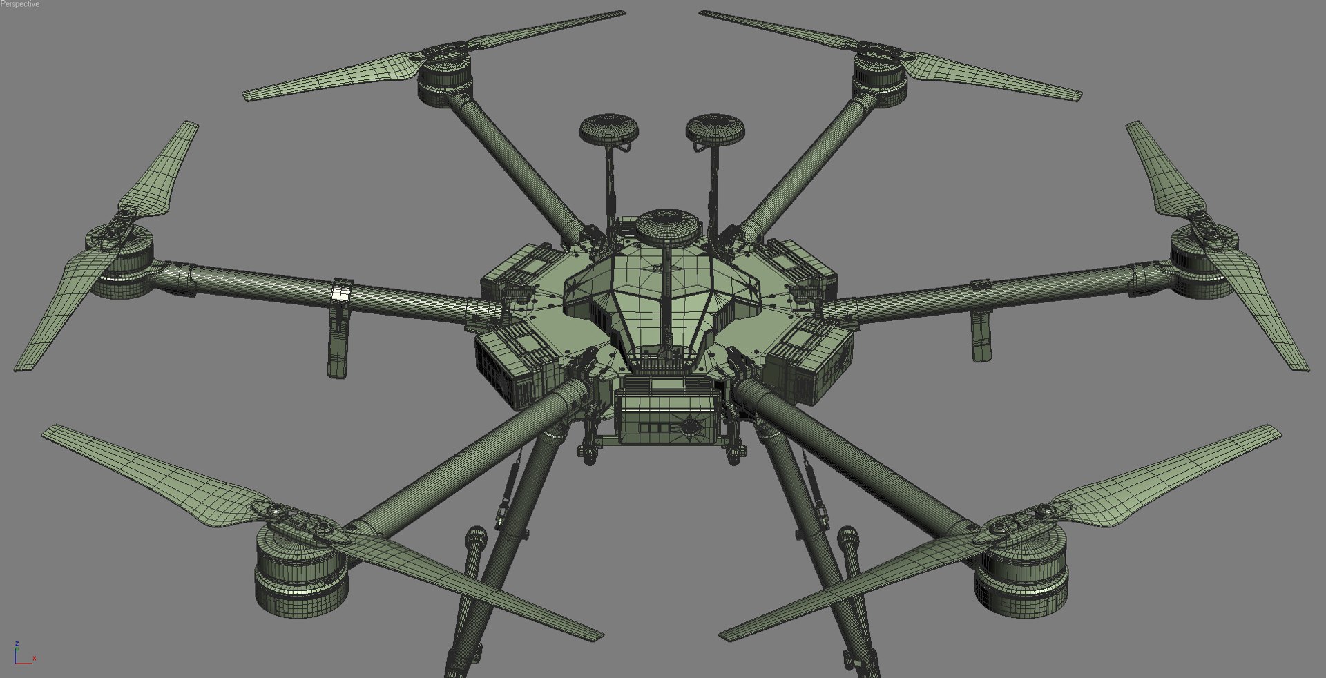 Dji Matrice 600 Pro Model - TurboSquid 1200601