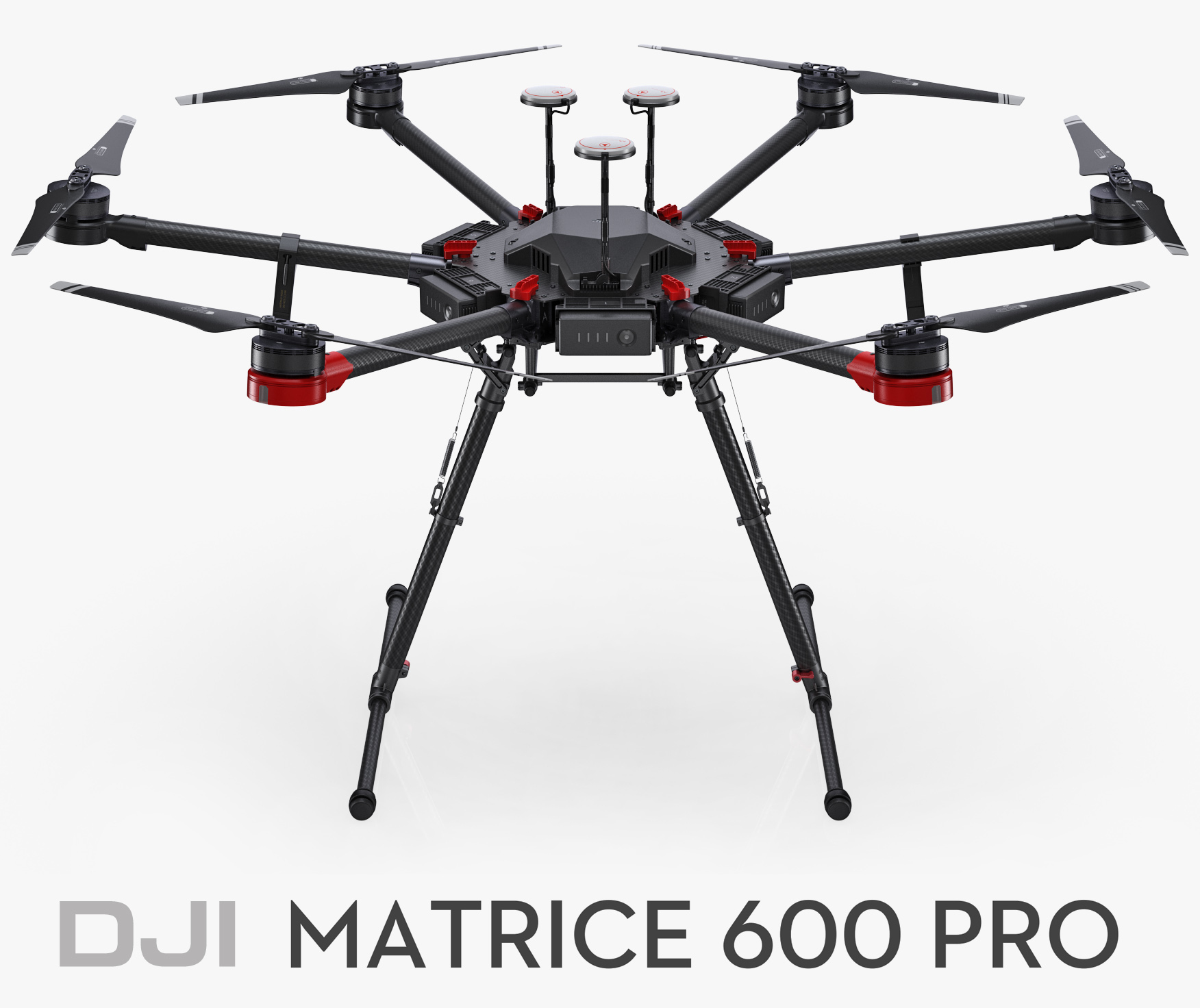 modelo 3d DJI Matrice 600 Pro 2017 - TurboSquid 1200601