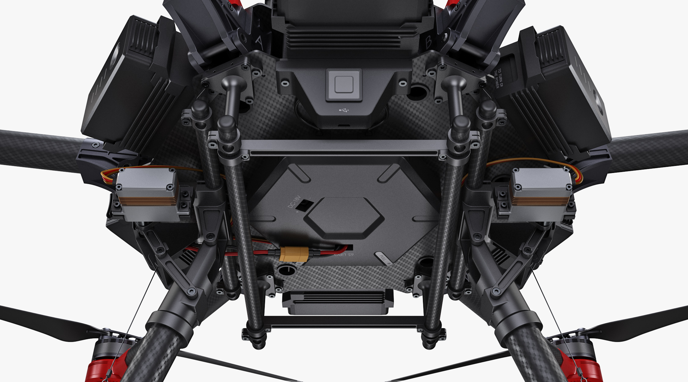 modelo 3d DJI Matrice 600 Pro 2017 - TurboSquid 1200601