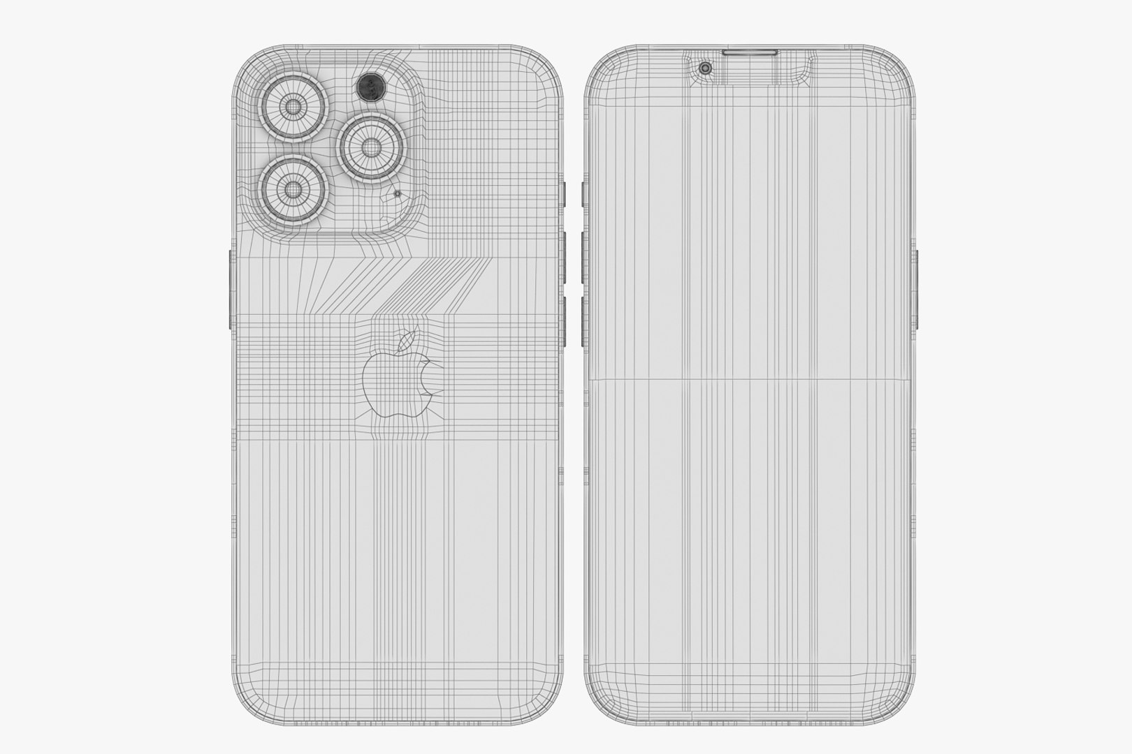 Apple iPhone 13 Pro and 13 Pro MAX 3D model - TurboSquid 1791561
