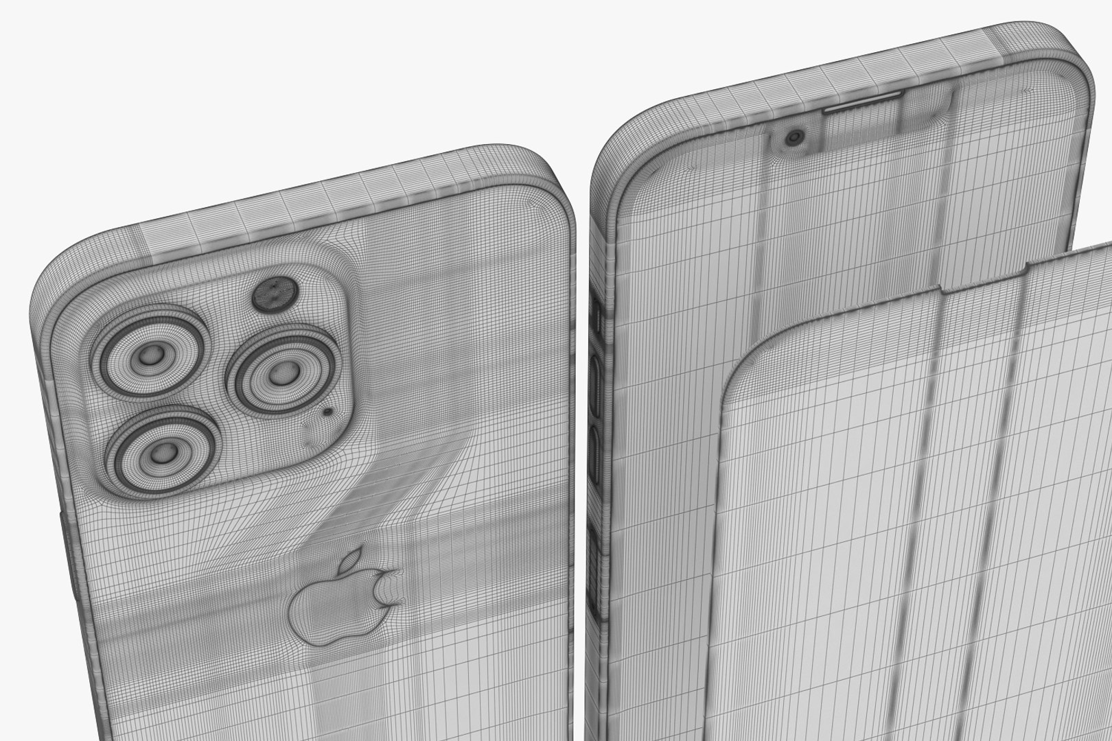 Apple iPhone 13 Pro and 13 Pro MAX 3D model - TurboSquid 1791561