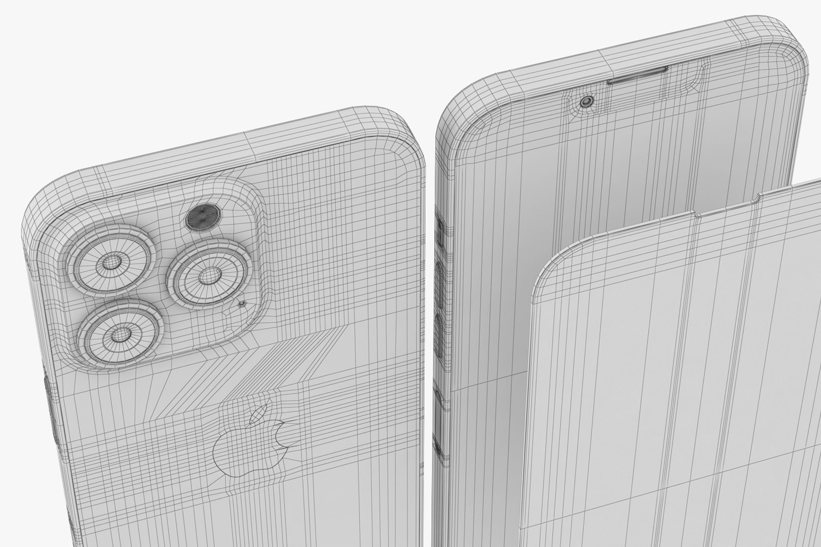 Apple iPhone 13 Pro and 13 Pro MAX 3D model - TurboSquid 1791561