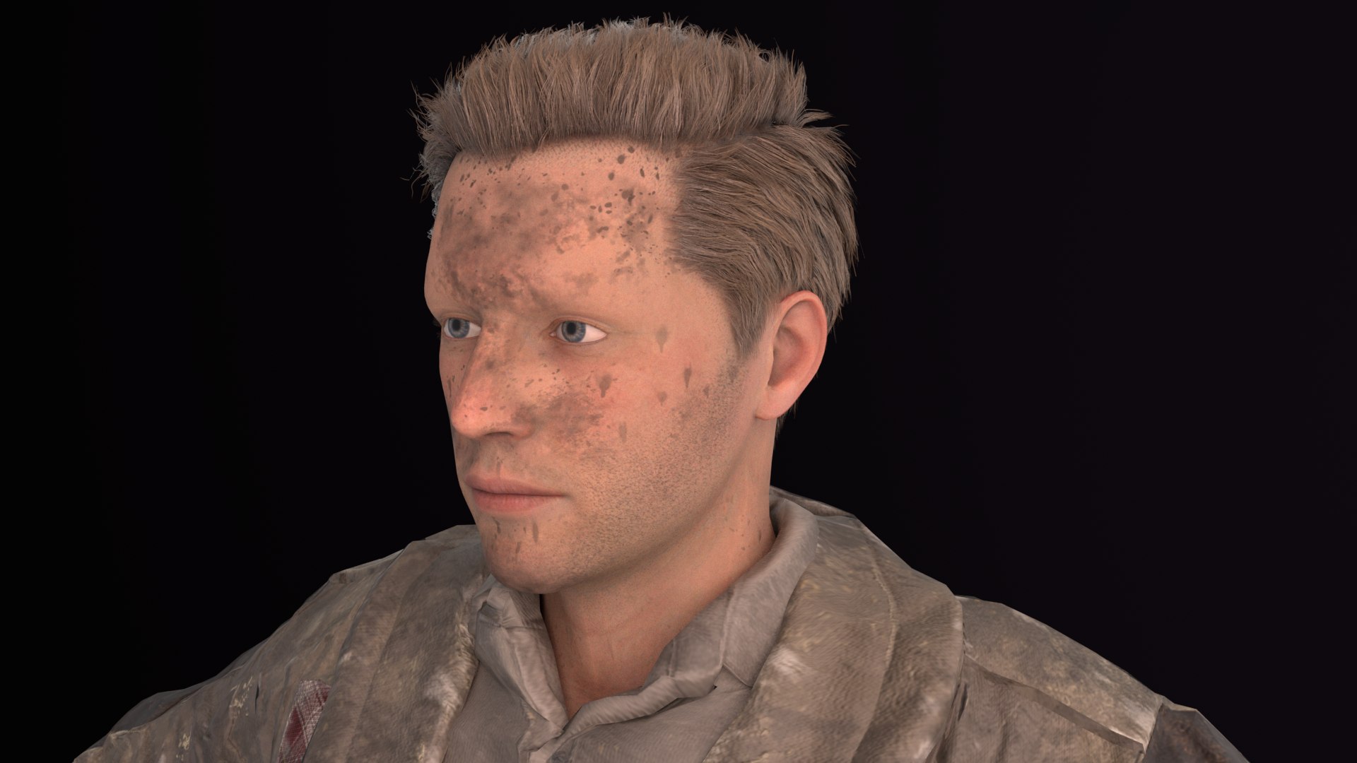 3D Model Apocalypse Male - TurboSquid 2249884