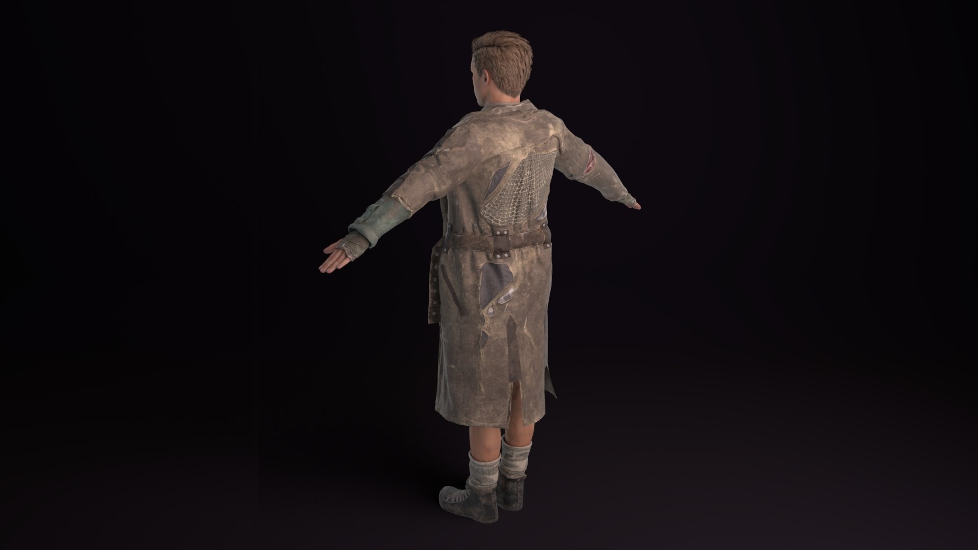 3D Model Apocalypse Male3 - TurboSquid 2249884