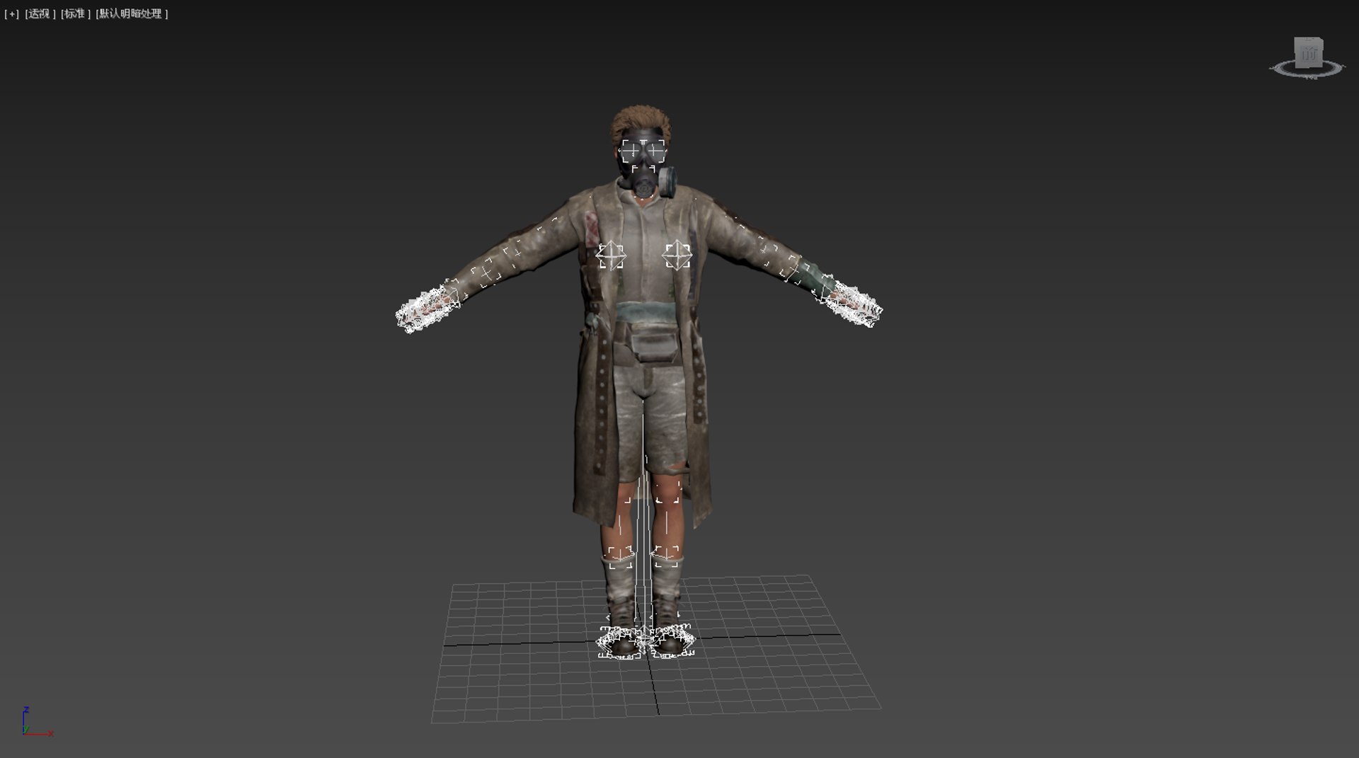 3D Model Apocalypse Male3 - TurboSquid 2249884