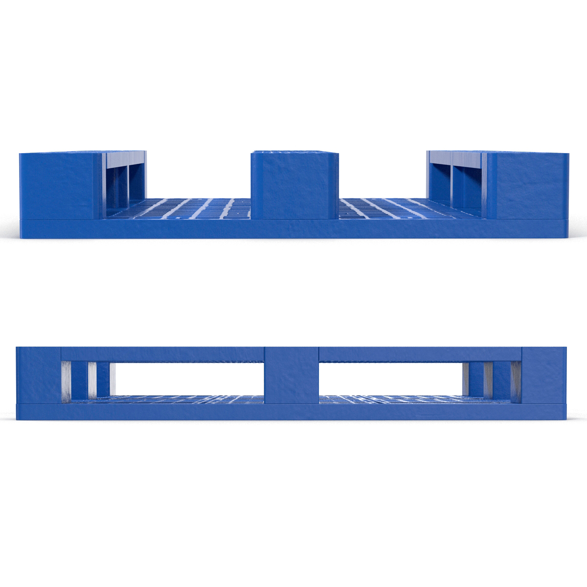 modelo 3d Palet de plastico azul - TurboSquid 1067327