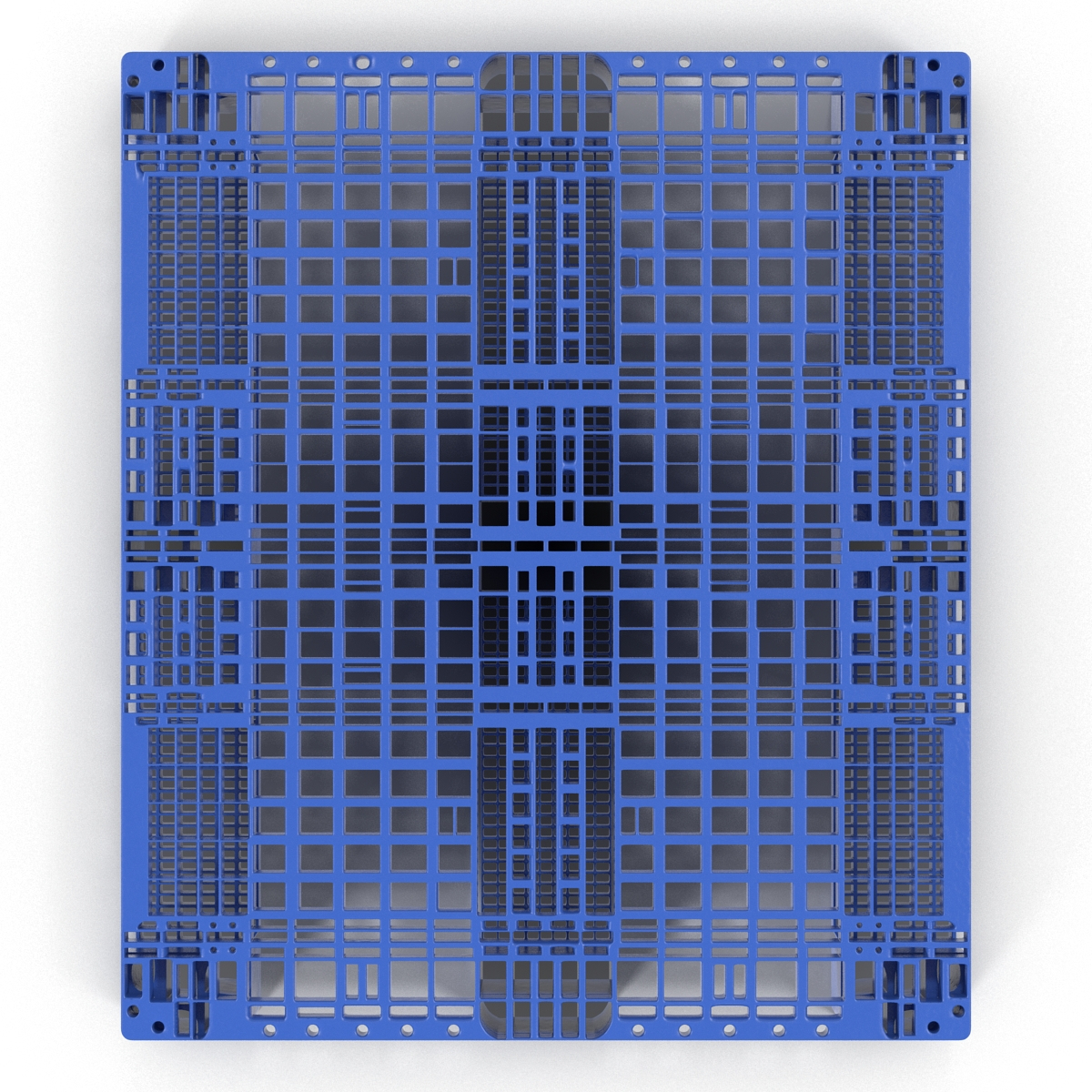 modelo 3d Palet de plastico azul - TurboSquid 1067327