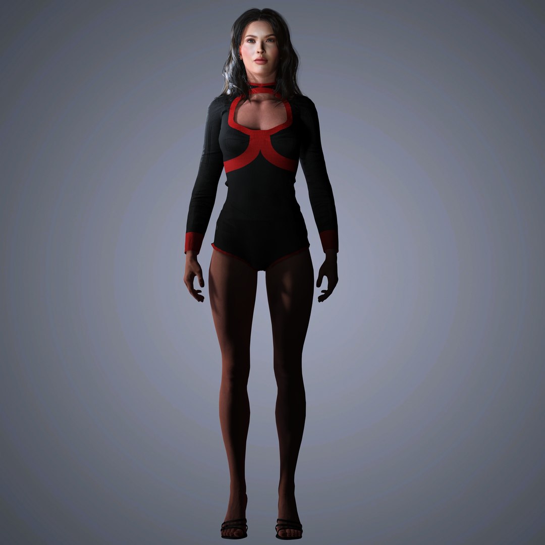 Megan Fox Character 3D Model Model - TurboSquid 2300967