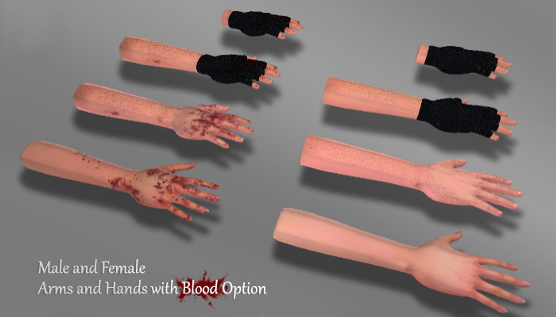 Max Hand Person Animations