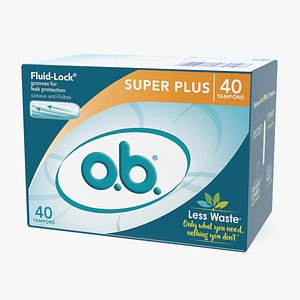 O.B. Tampons 3D Models for Download | TurboSquid