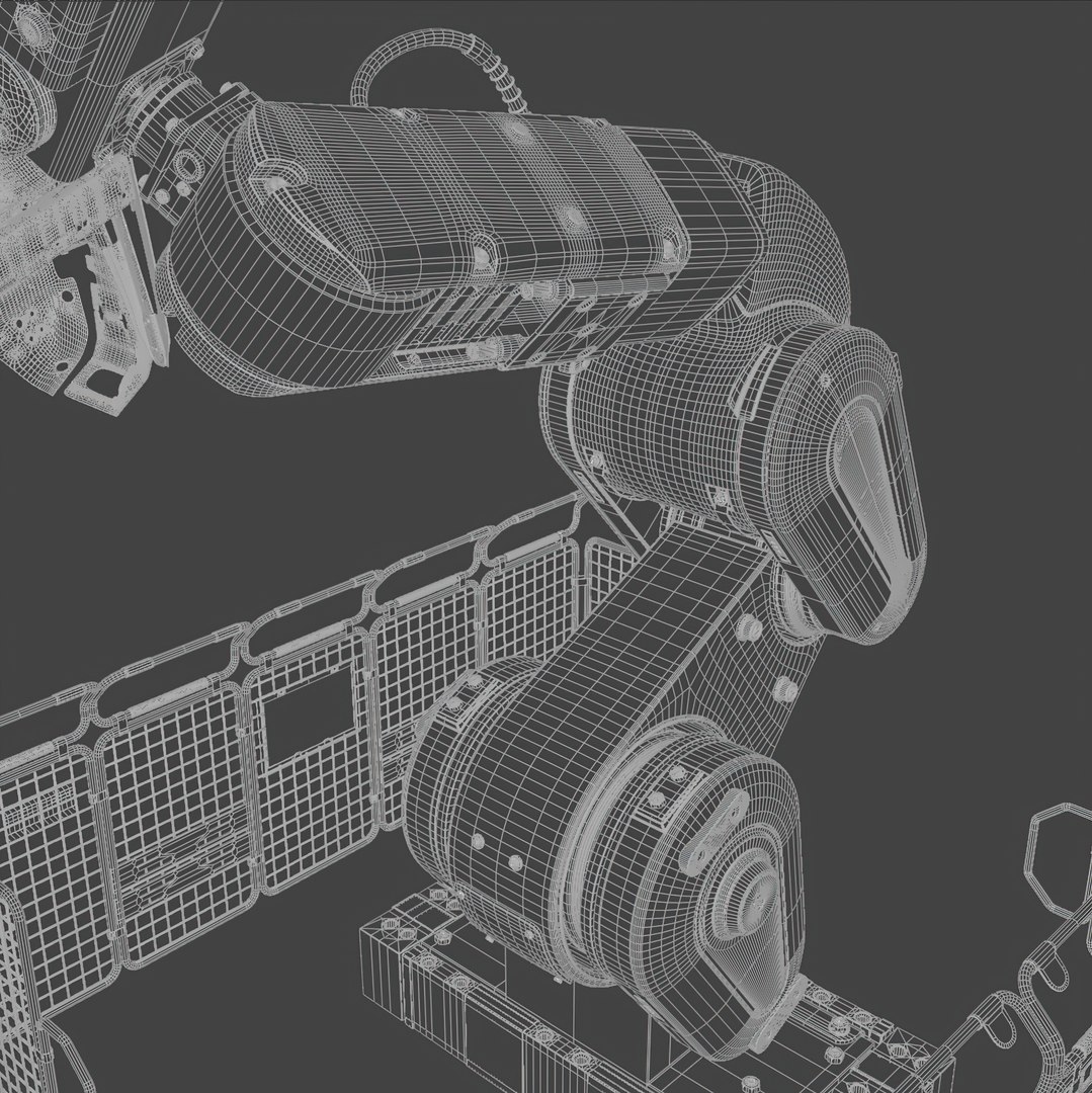 Industrial Robot Manipulator 3D - TurboSquid 2252389