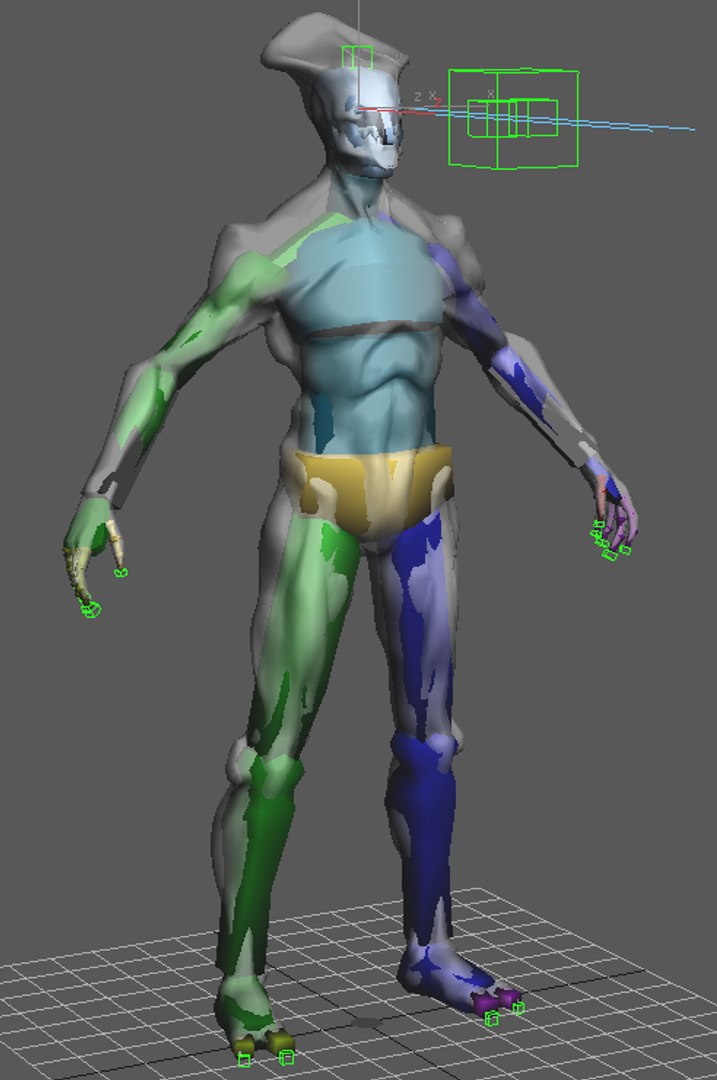 Mutant Humanoid Human 3d Max