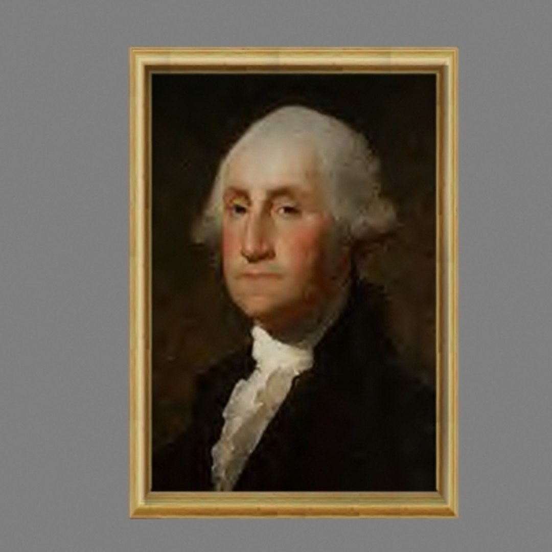 3d Portraits Presidents