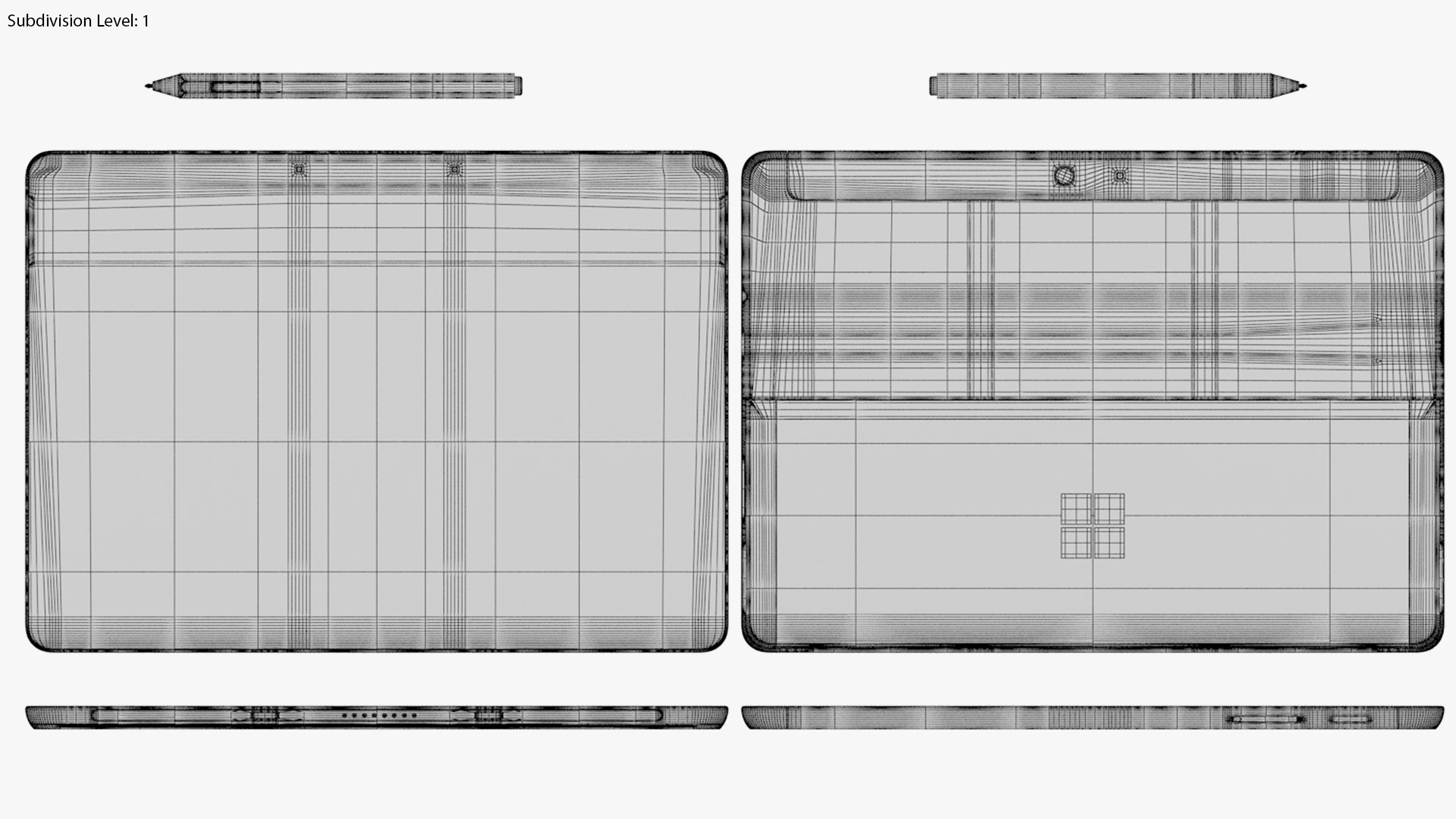 Realistic Microsoft Surface 2 Model - TurboSquid 1563034