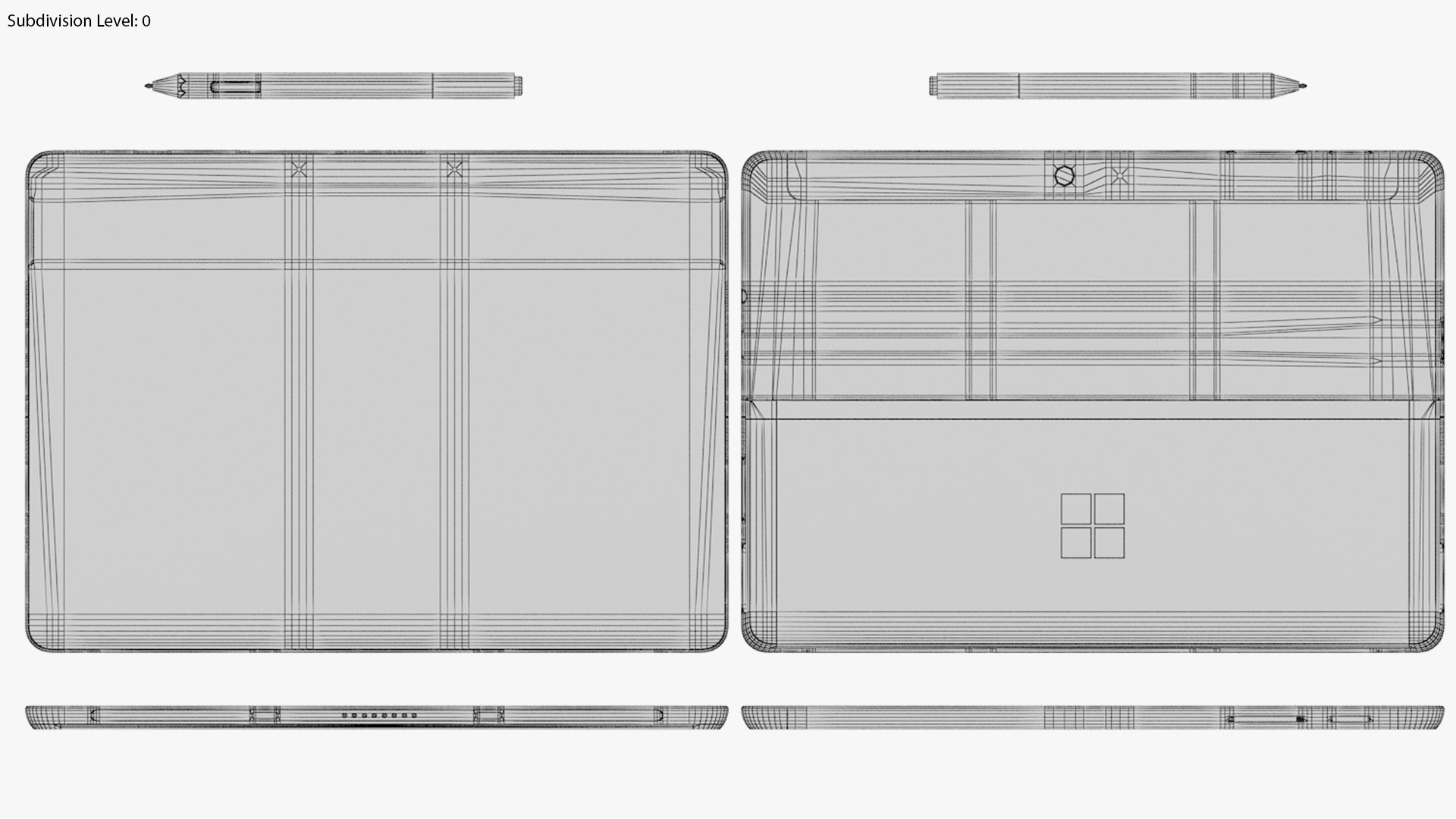 Realistic Microsoft Surface 2 Model - TurboSquid 1563034
