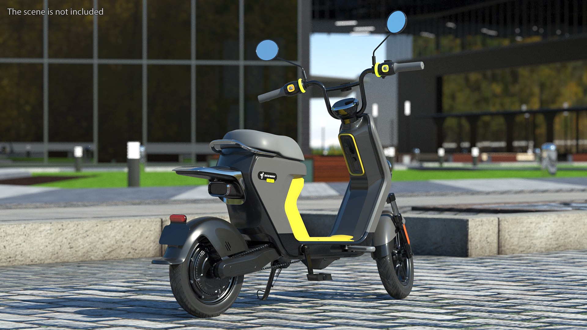 Segway EMoped C80 Grey Rigged 3D Model - TurboSquid 1774706