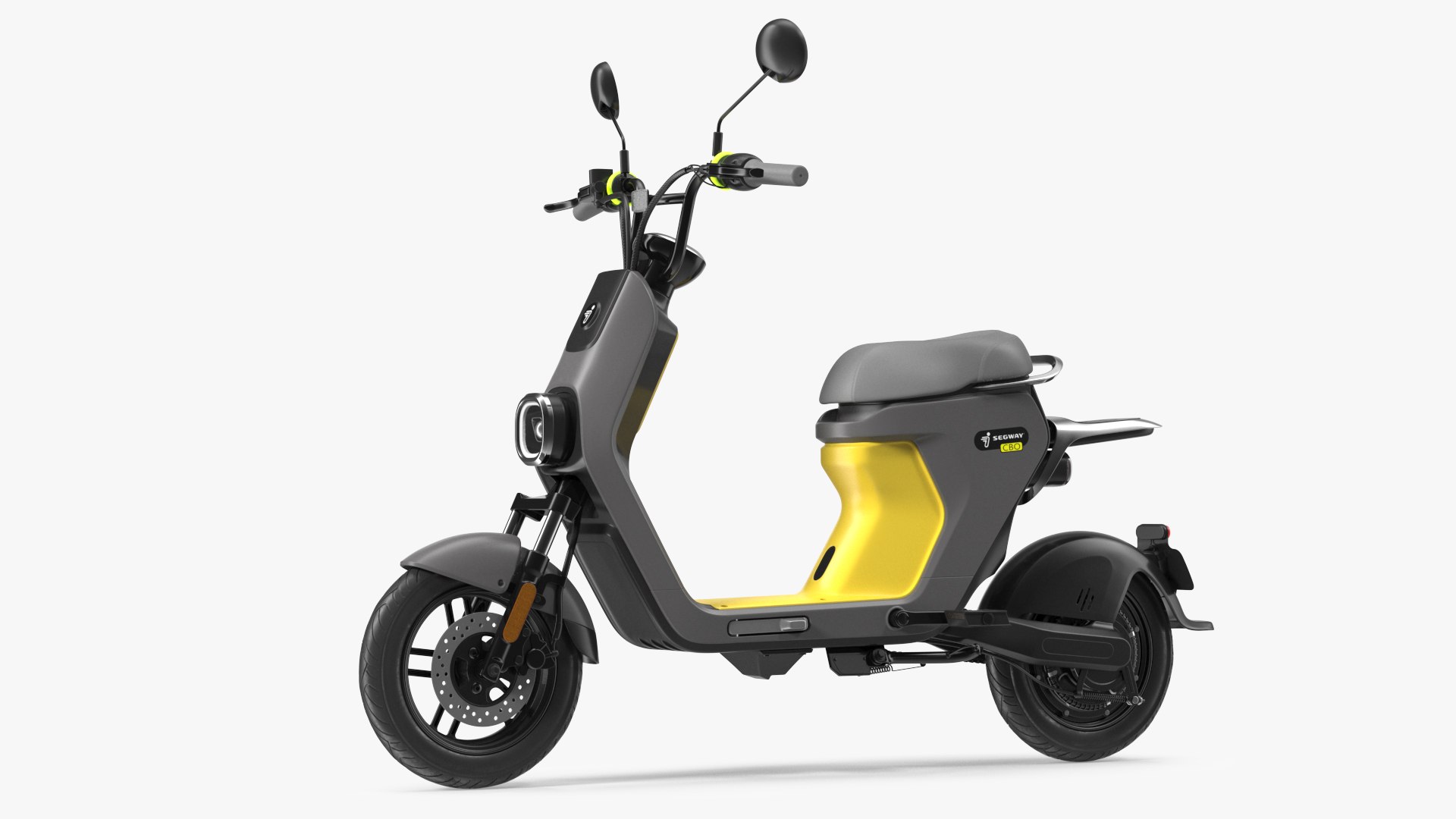 Segway EMoped C80 Grey Rigged 3D Model - TurboSquid 1774706