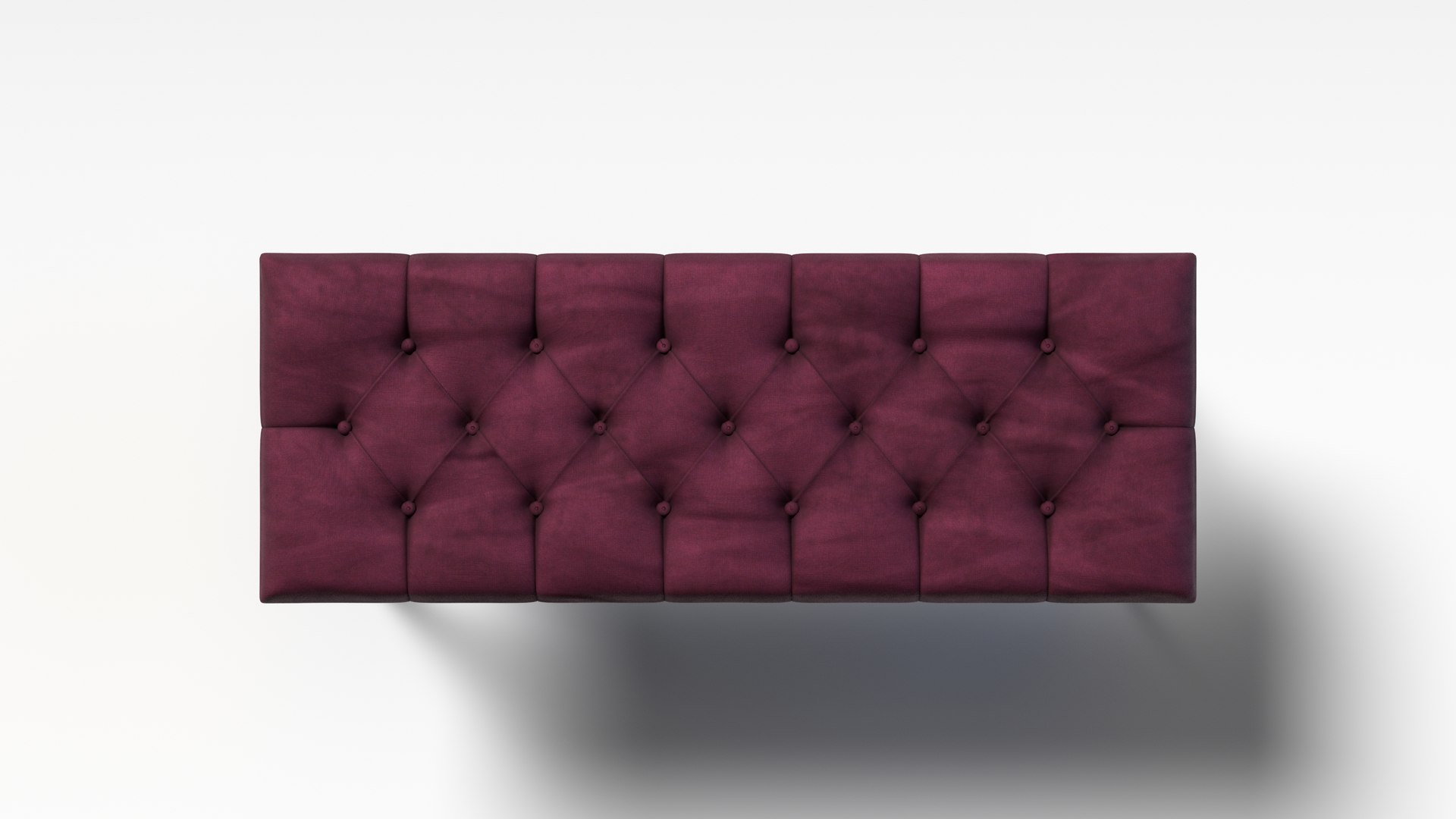 Velvet Bench 3D Model - TurboSquid 1715466
